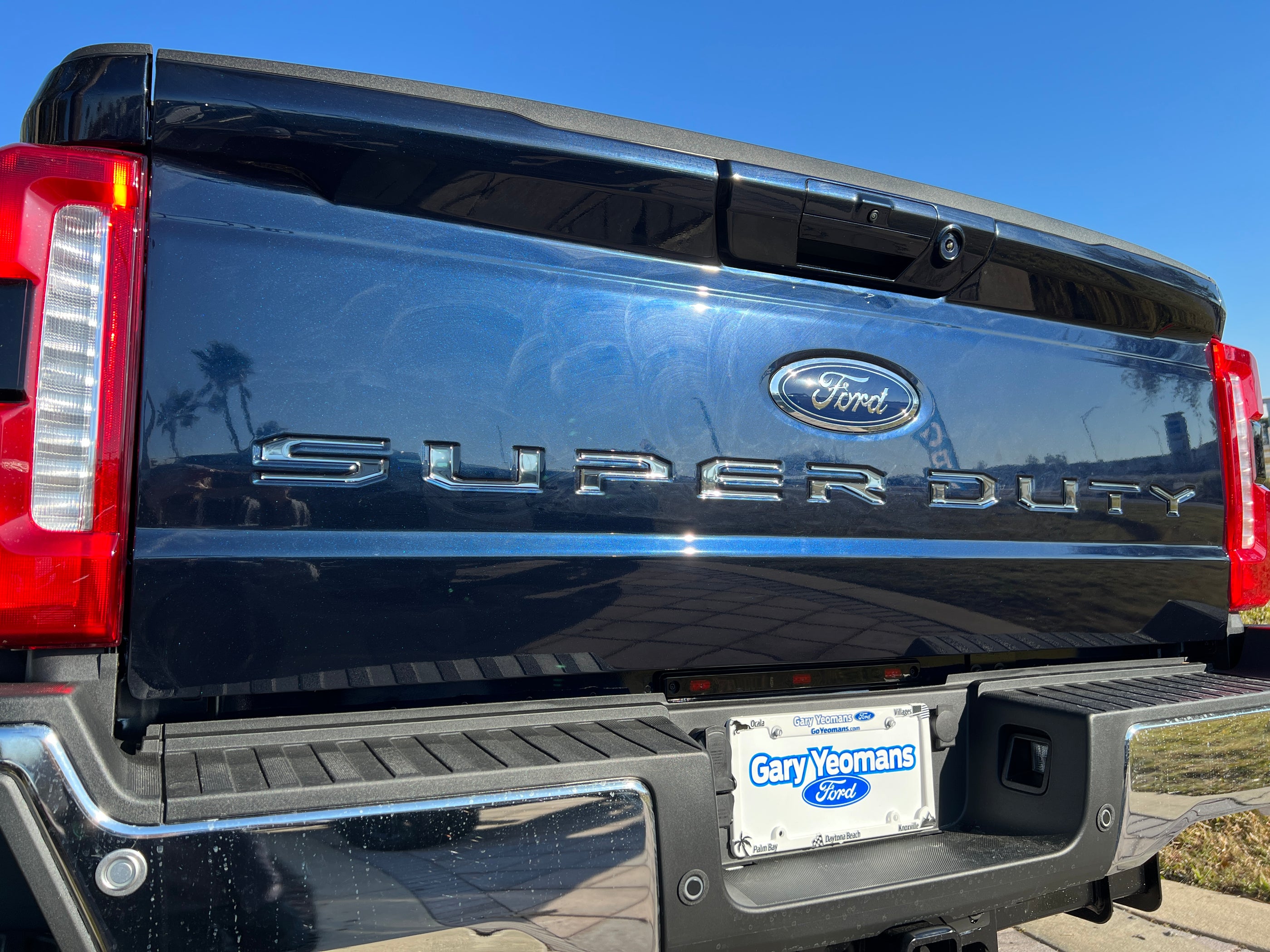 Tailgate Letter Inserts Fits 2023-2025 Ford Super Duty — Tufskinz.com
