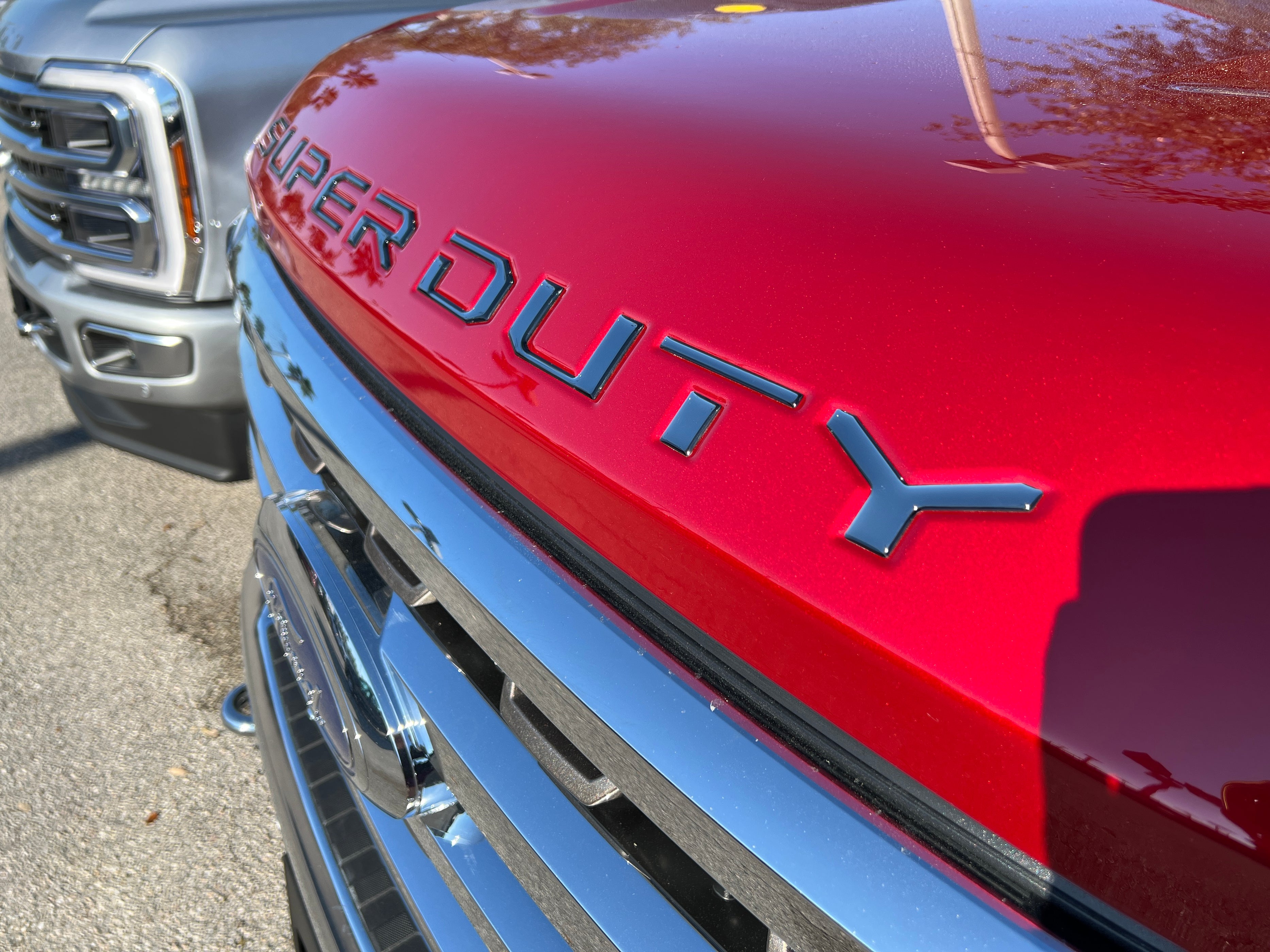 Hood Letter Inserts Fits 2023-2025 Ford Super Duty — Tufskinz.com
