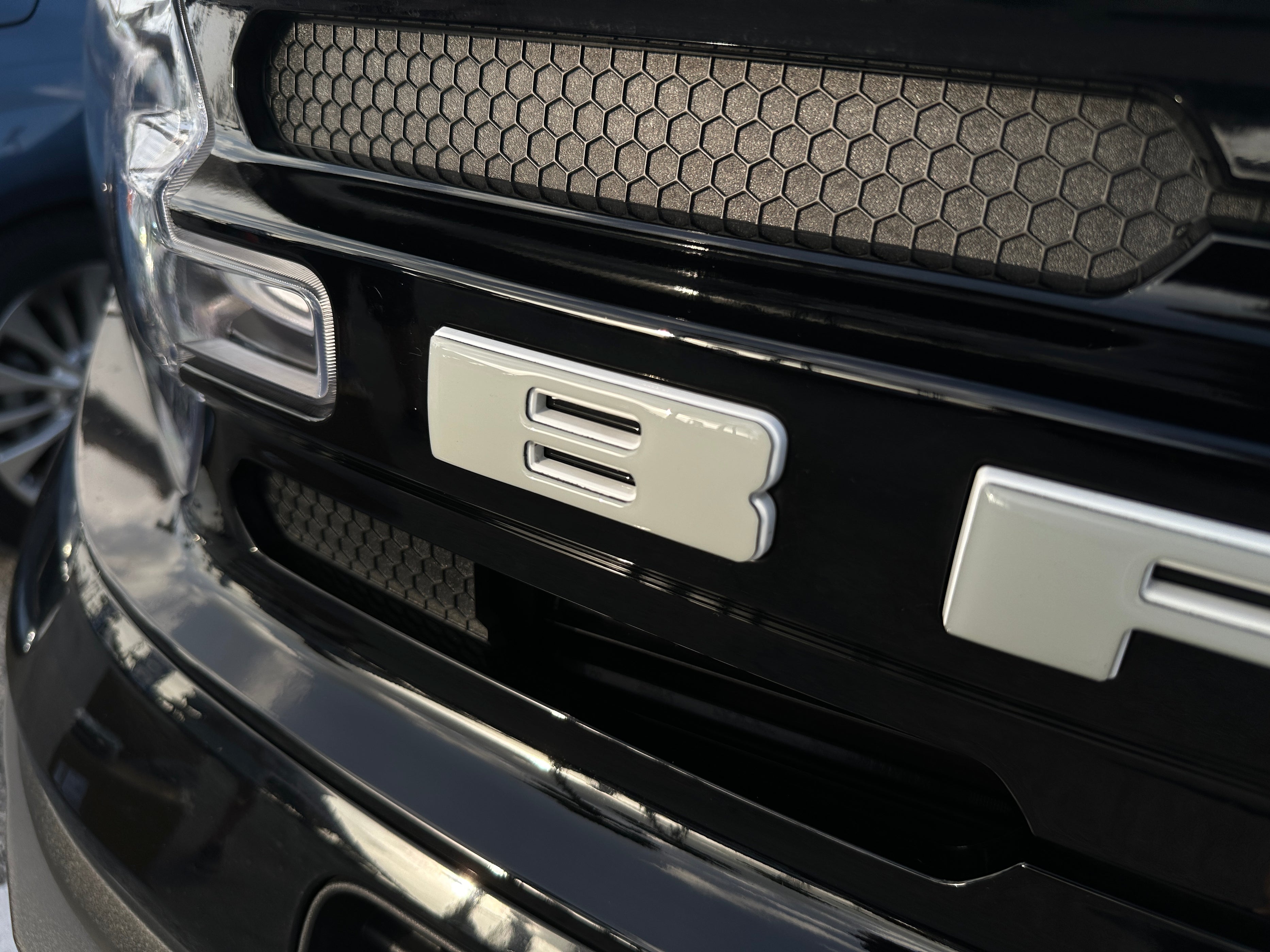 Front Grille Letters Overlays Fits 2021-2026 Ford Bronco Sport ...