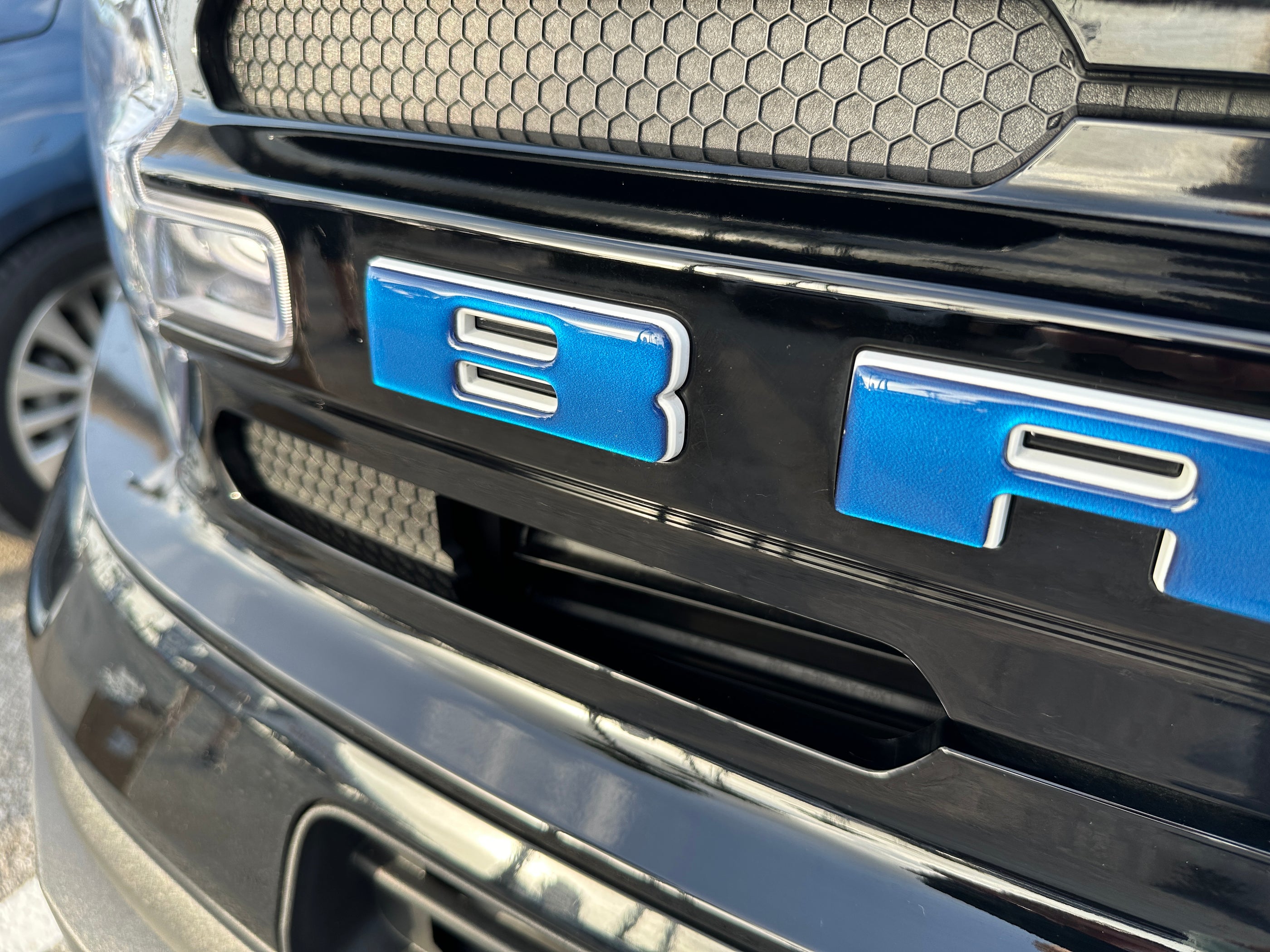 Front Grille Letters Overlays Fits 2021-2026 Ford Bronco Sport ...