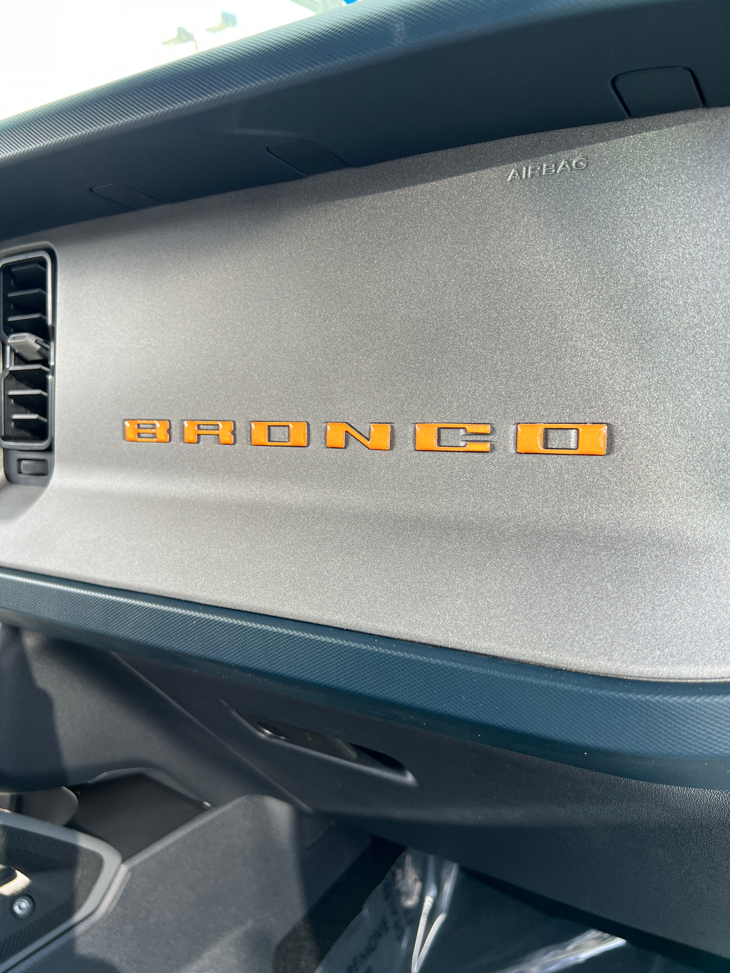 Glove Box Letters Inserts Fits 2021-2026 Ford Bronco — Tufskinz.com