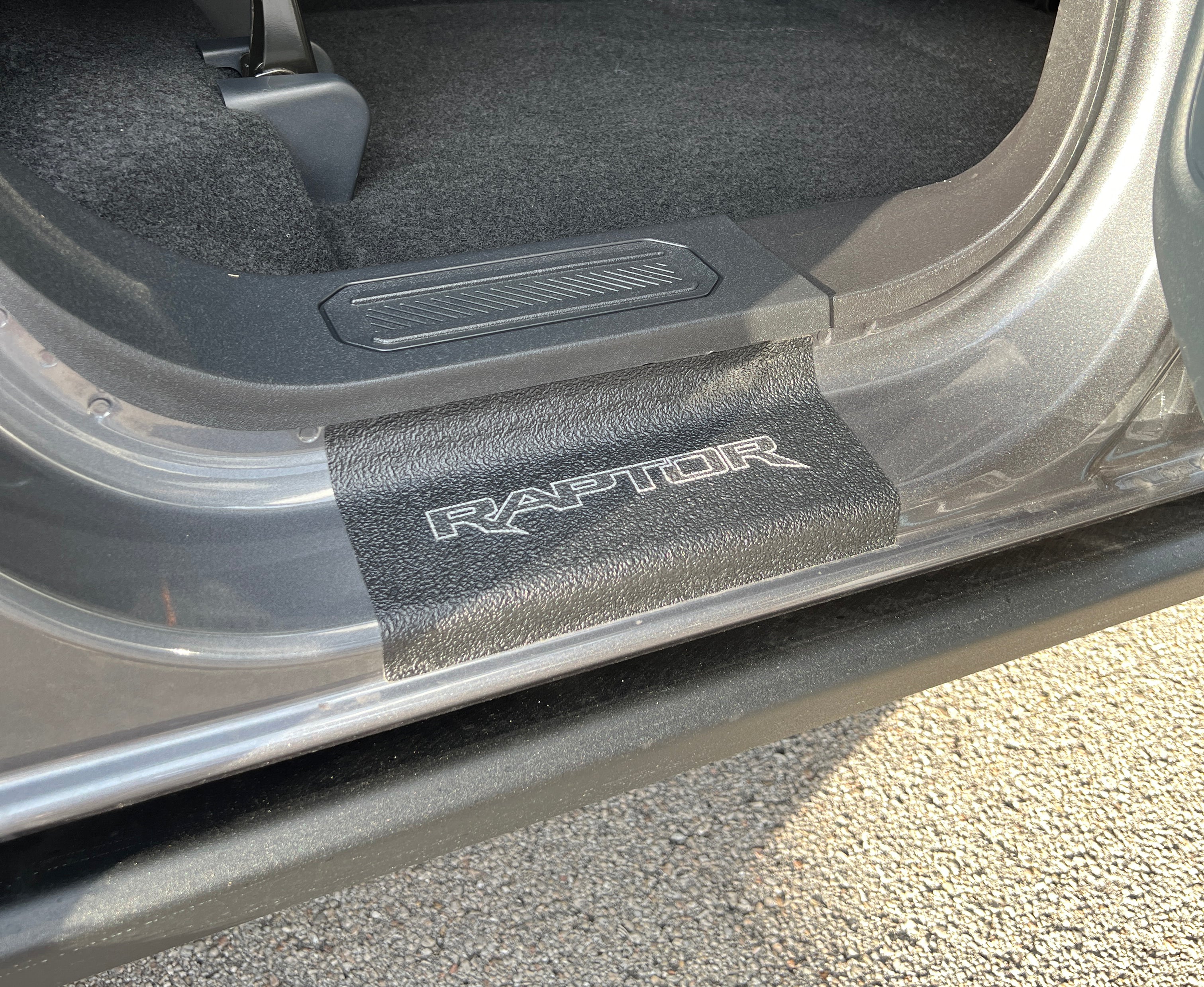 Door Sill Protection Overlays Fits 2021-2026 Ford Bronco — Tufskinz.com