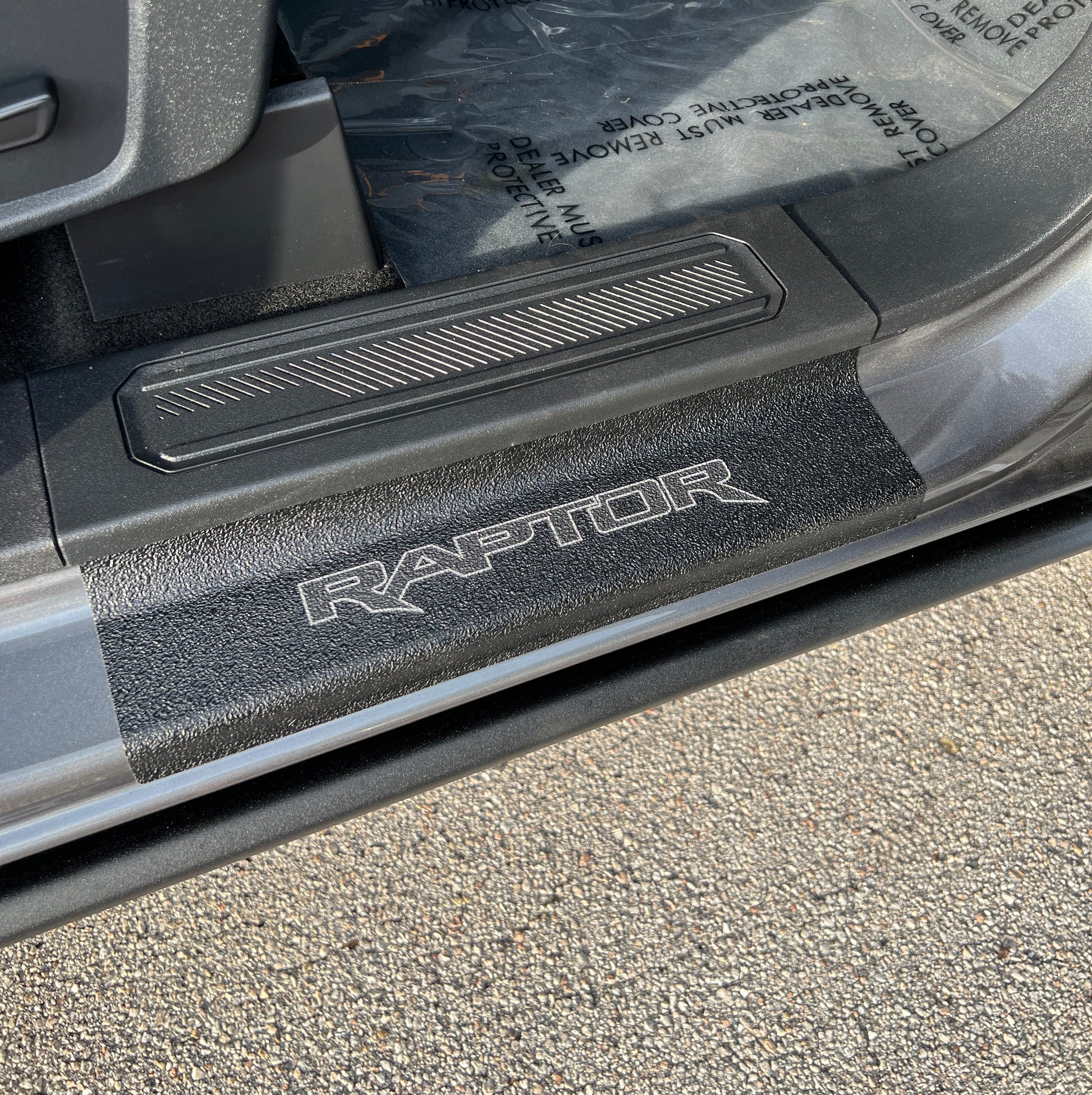 Door Sill Protection Overlays Fits 2021-2026 Ford Bronco — Tufskinz.com