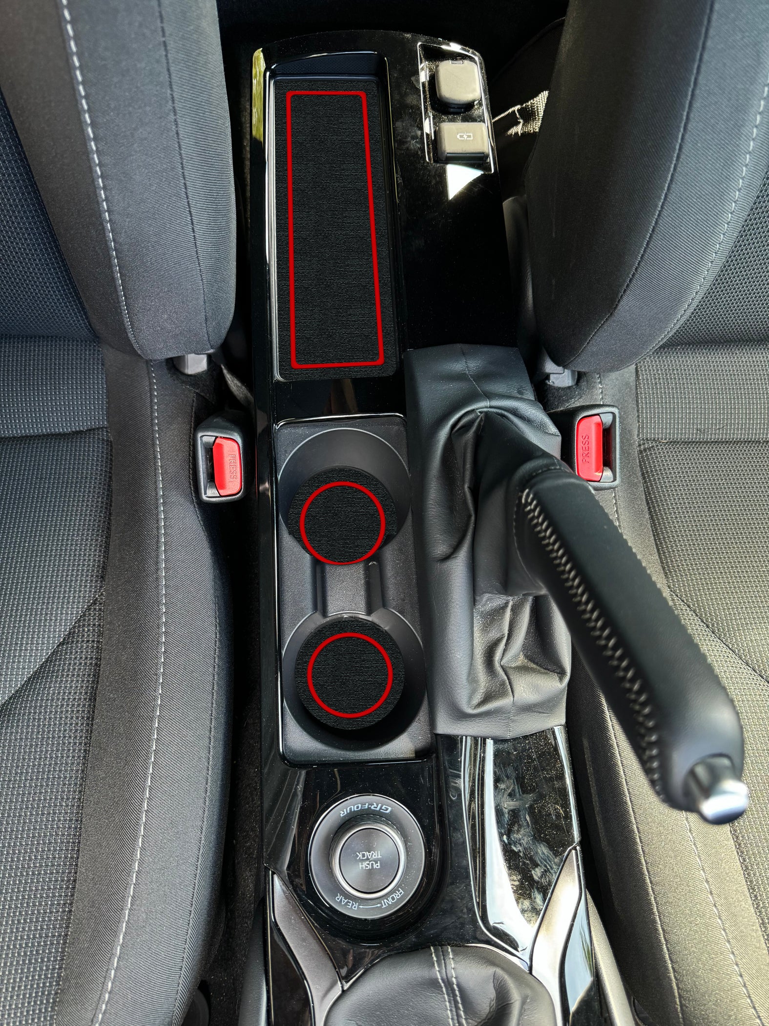 Center Console Foam Inserts Fits 2023-2025 Toyota GR Corolla — Tufskinz.com