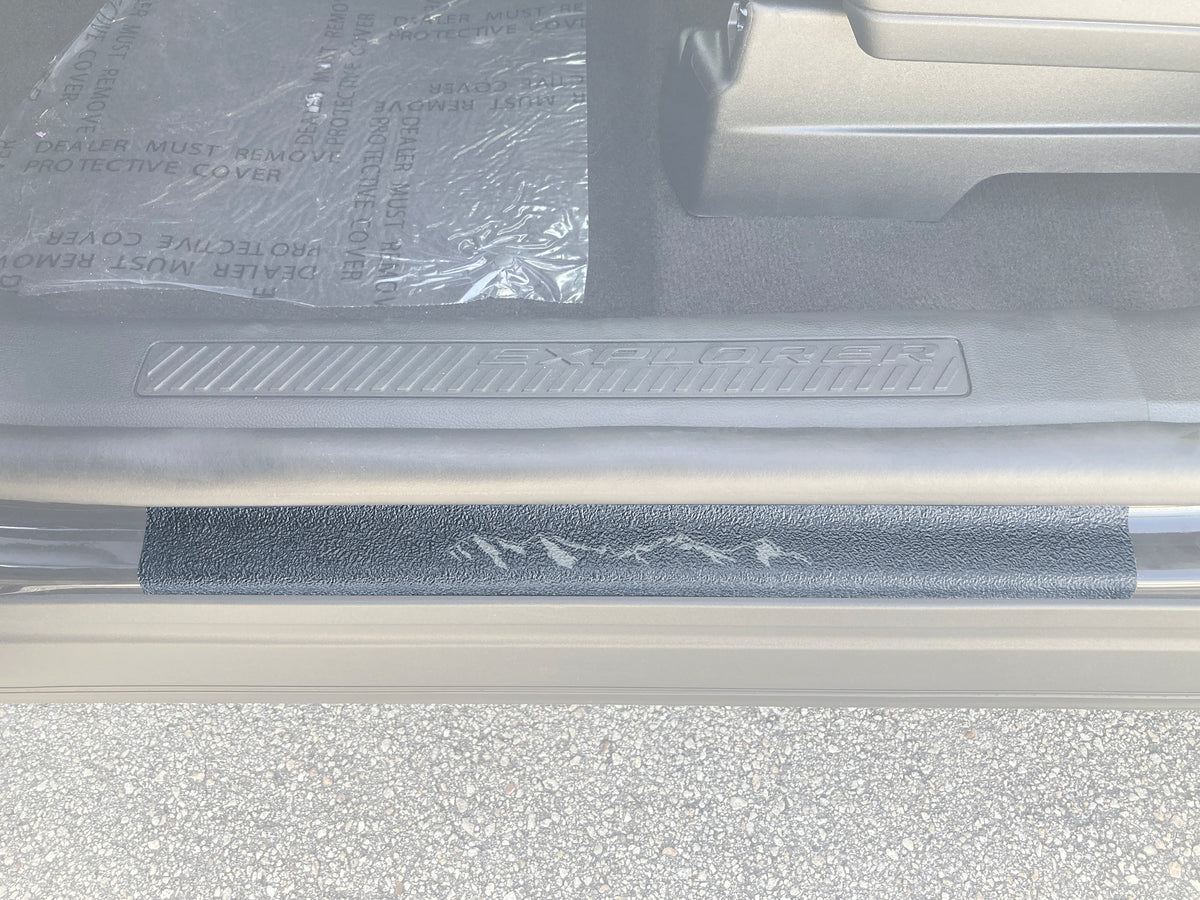 Doorsill Protection Overlays Fits 2020-2026 Ford Explorer — Tufskinz.com