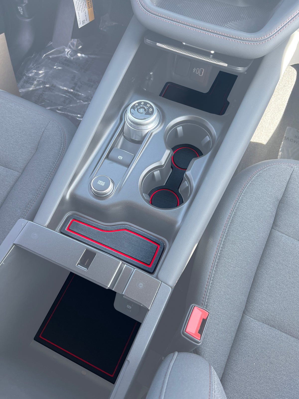 Center Console Foam Inserts Fits 2025-2026 Ford Explorer — Tufskinz.com