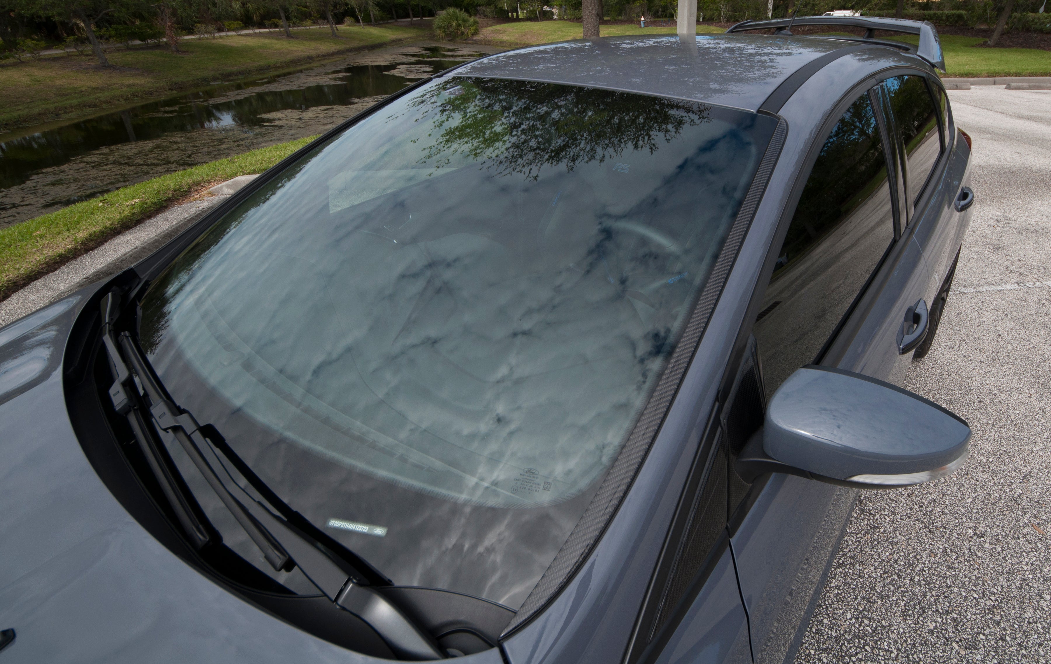 Windshield Accent Trim Fits 2015-2018 Ford Focus, RS, ST — Tufskinz.com