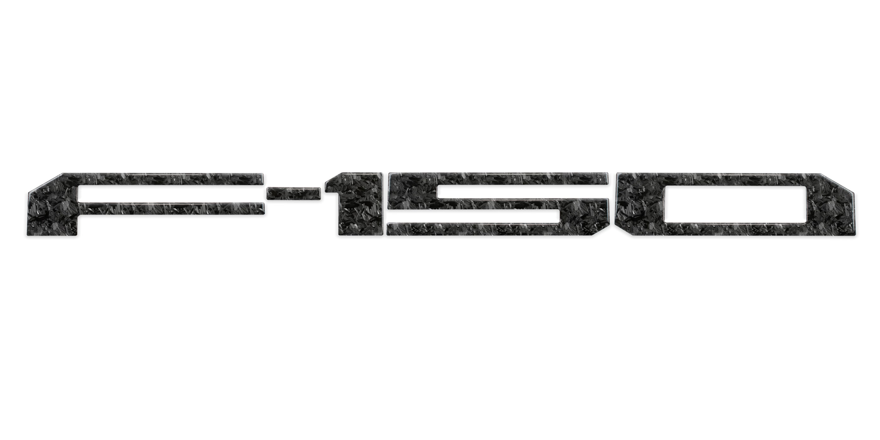 Rear Tailgate Letter Inserts Fits 2018-2020 Ford F-150 — Tufskinz.com