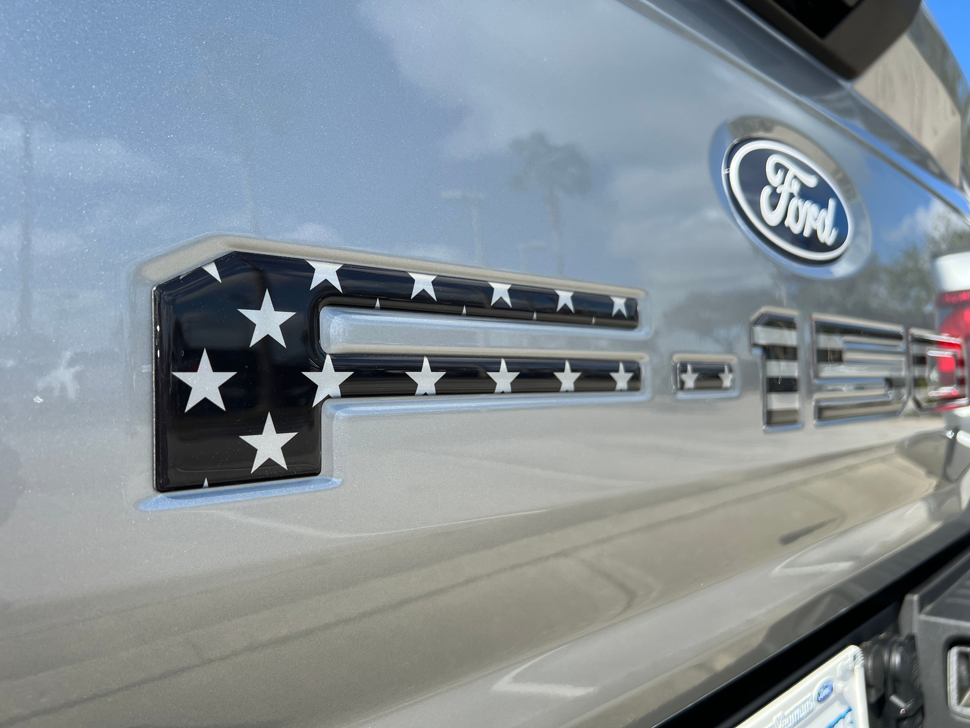 Tailgate Letter Inserts Fits 2021-2026 Ford F-150 — Tufskinz.com