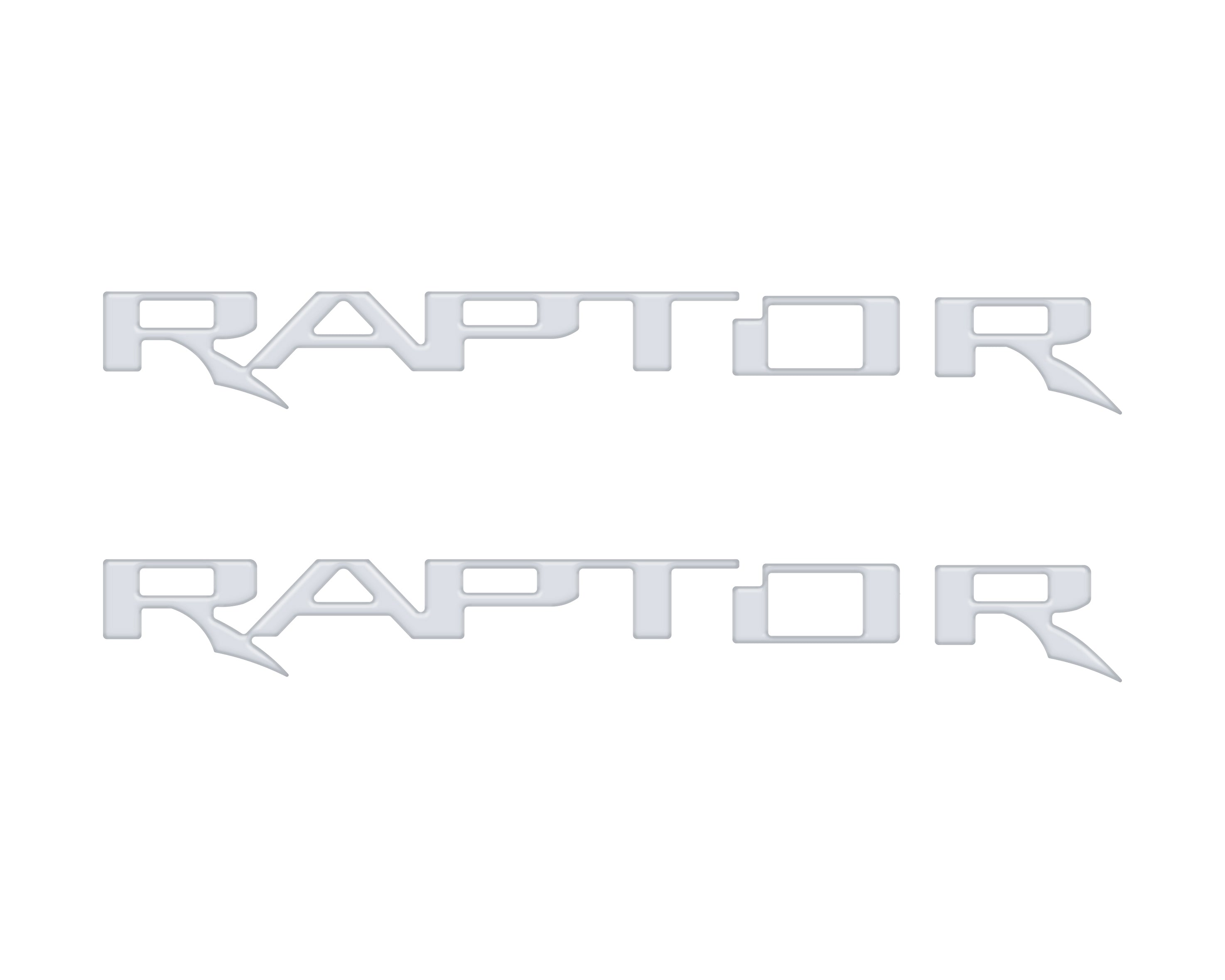 Hood Cowl Letter Inserts Fits 2021-2024 Ford F-150/Bronco Raptor ...