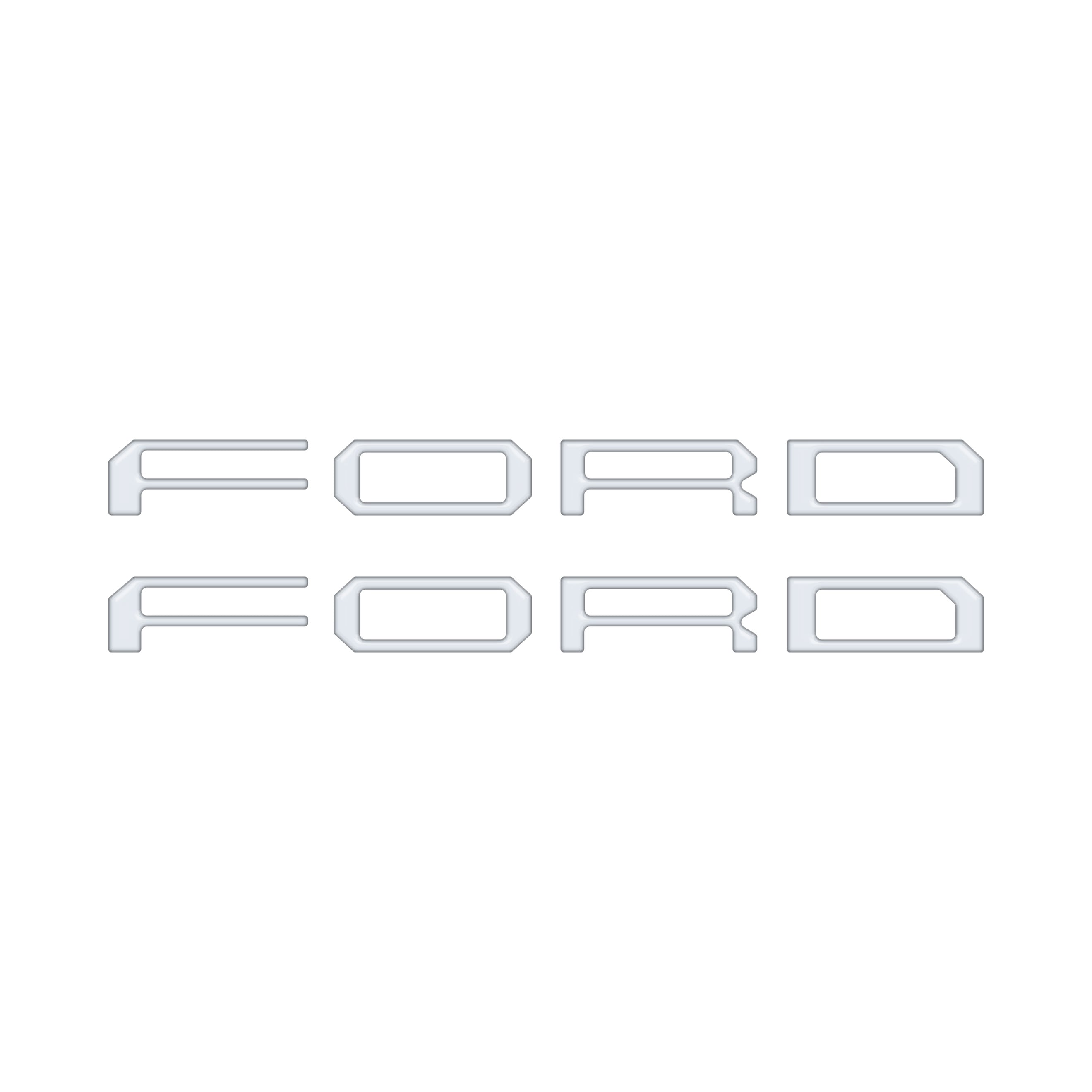 Tremor Running Board Letter Inserts Fits 2021-2024 Ford F-150 ...