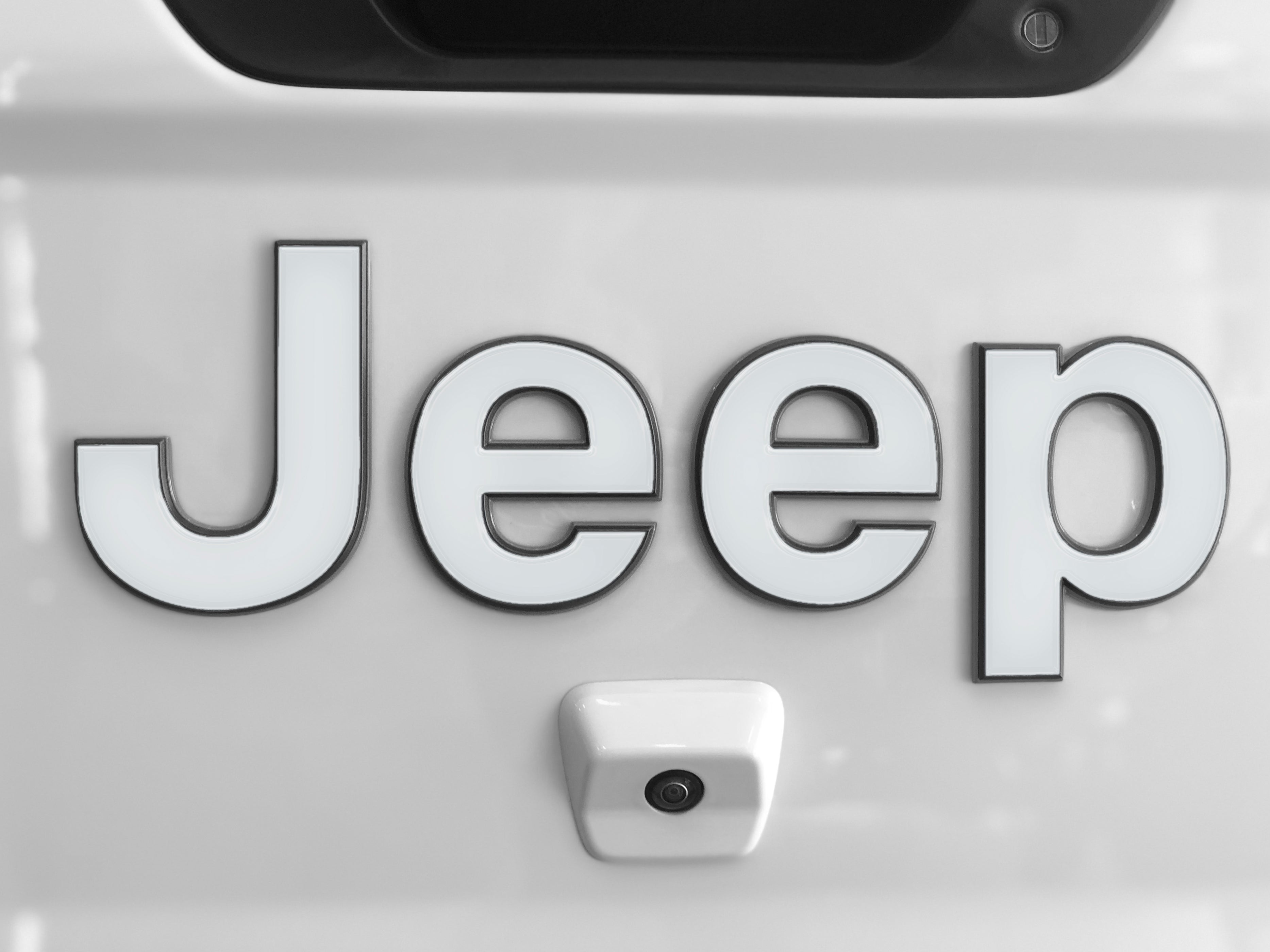 Tailgate Letter Overlays Fits 2019-2026 Jeep Gladiator — Tufskinz.com