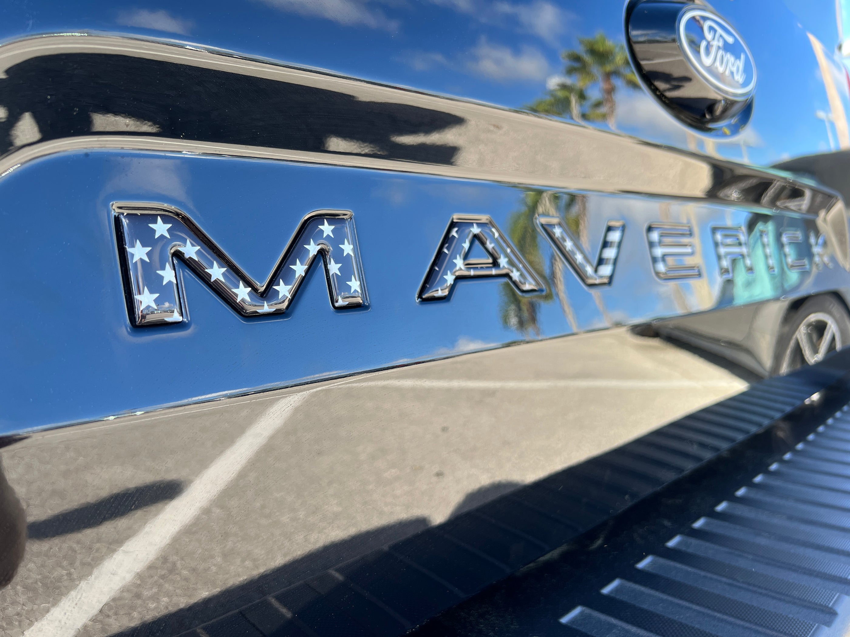Tailgate Letter Inserts Fits 2022-2026 Ford Maverick — Tufskinz.com