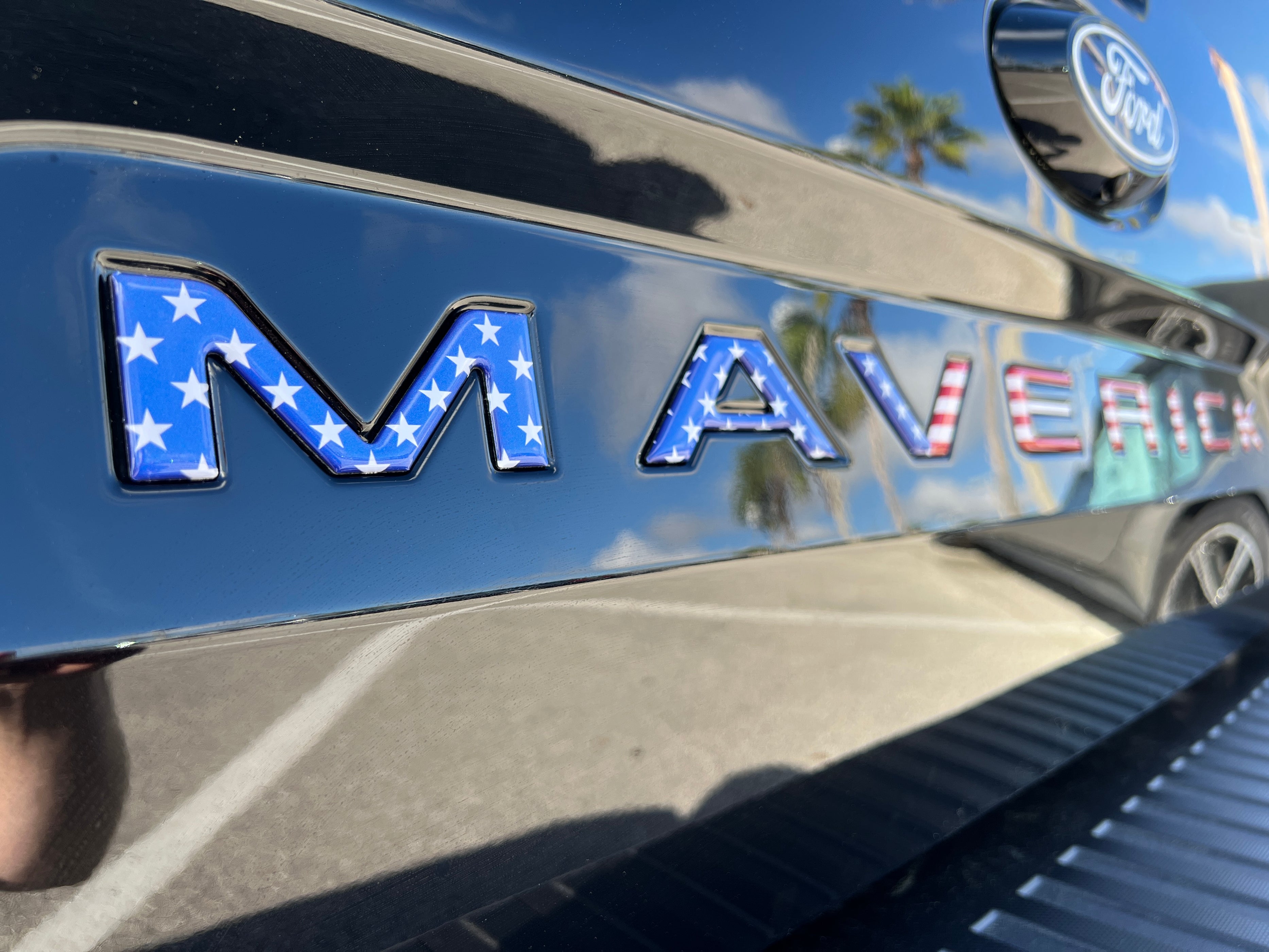 Tailgate Letter Inserts Fits 2022-2026 Ford Maverick — Tufskinz.com