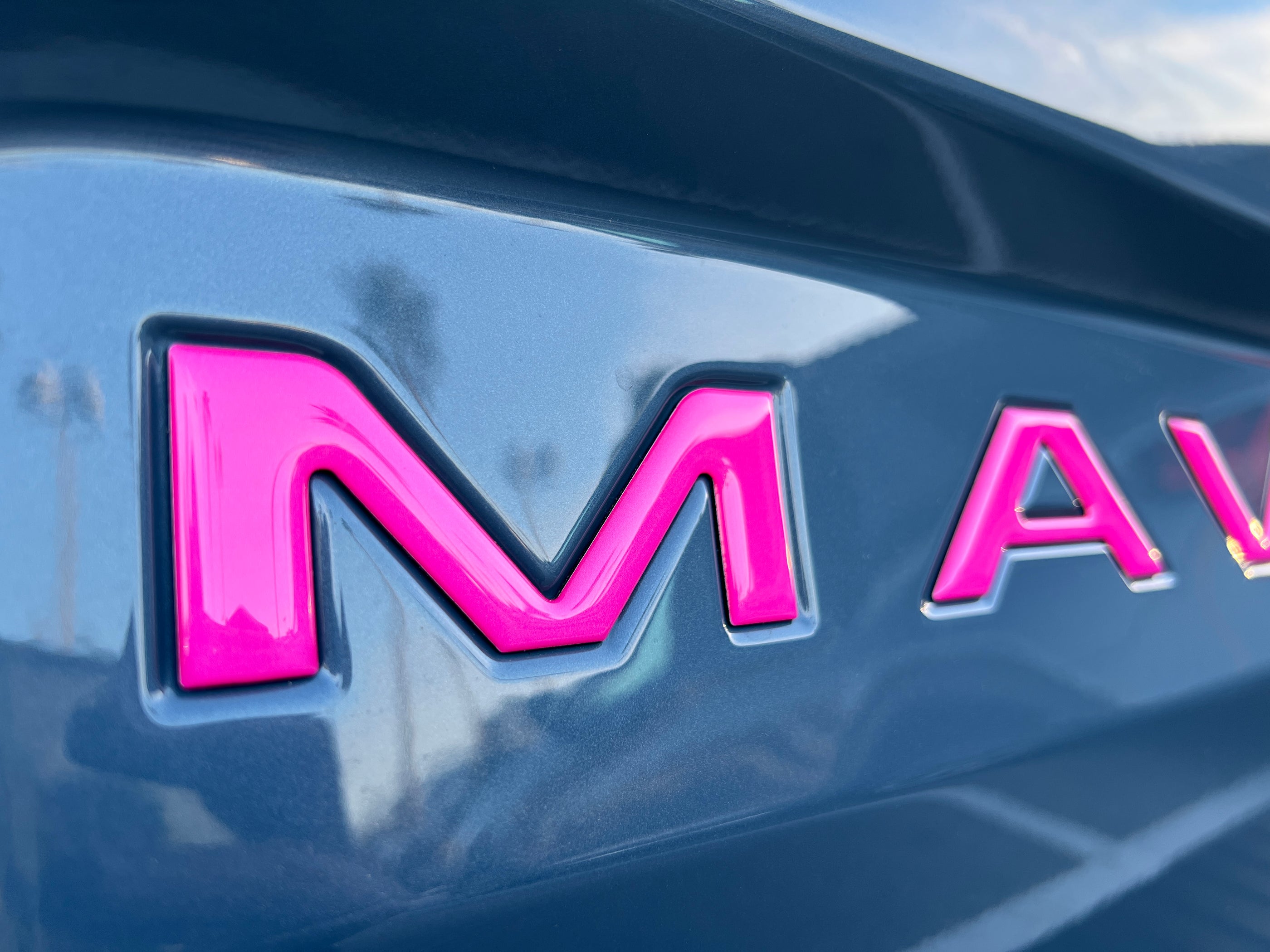 Tailgate Letter Inserts Fits 2022-2025 Ford Maverick — Tufskinz.com