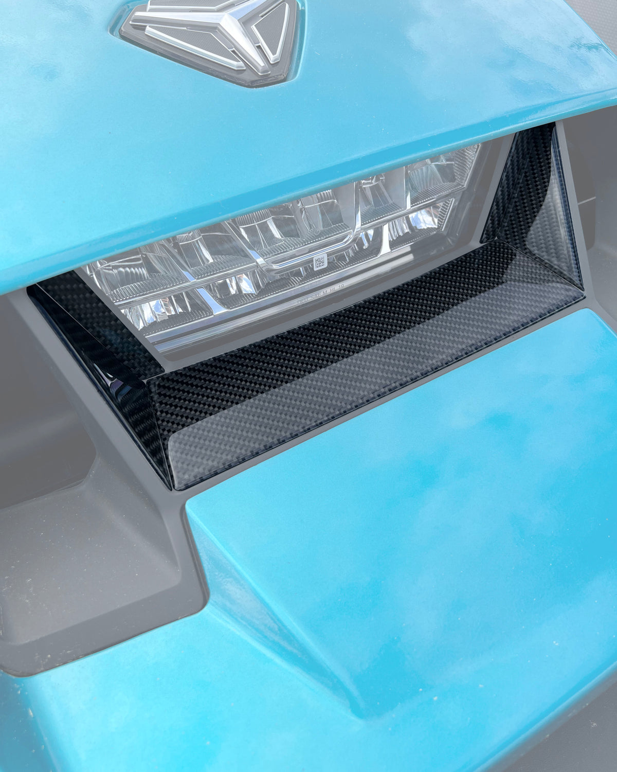 Center Headlight Accent Trim Fits 2022-2026 Polaris Slingshot R ...