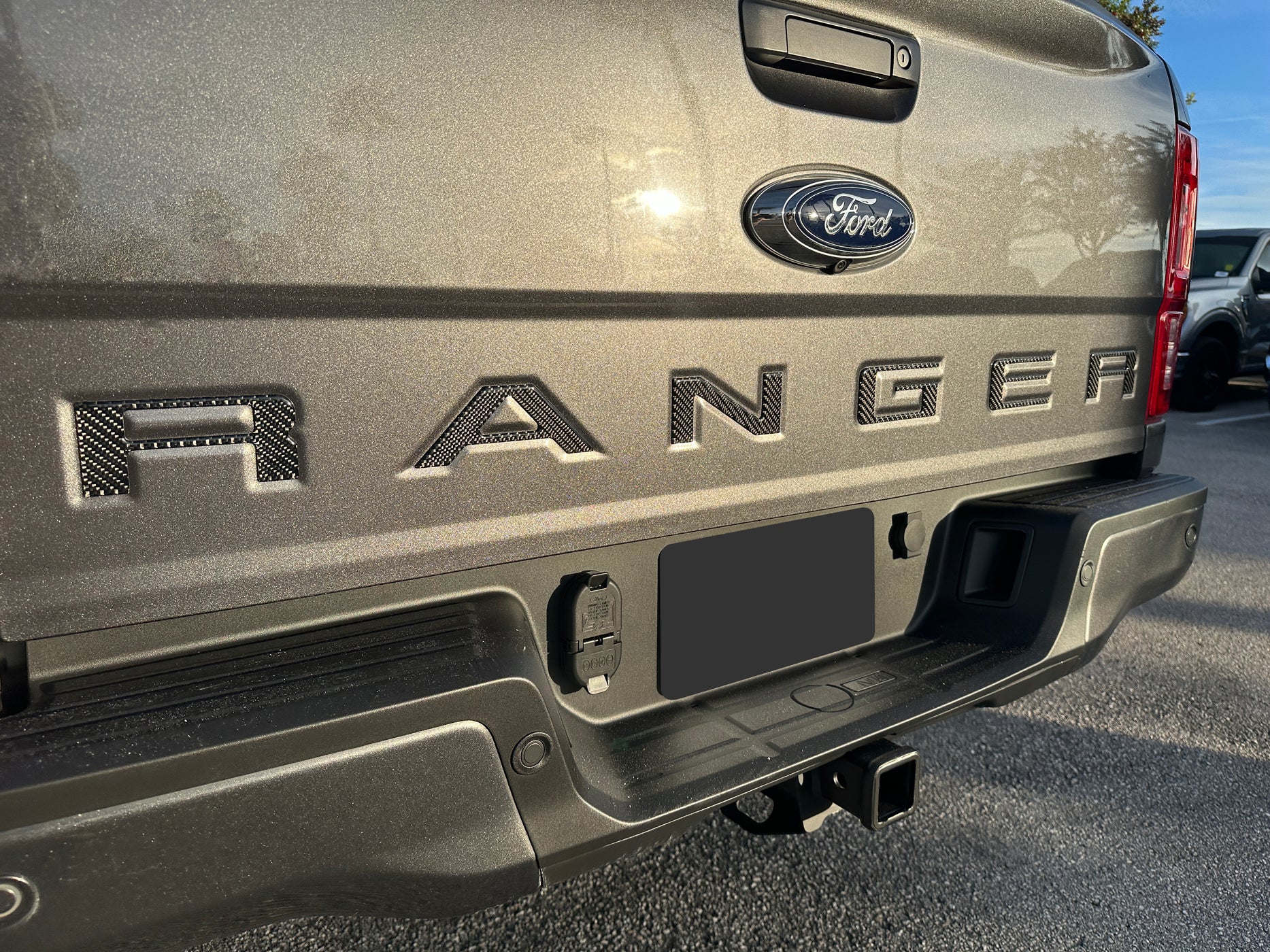 Tailgate Letter Inserts Fits 2019-2023 Ford Ranger — Tufskinz.com
