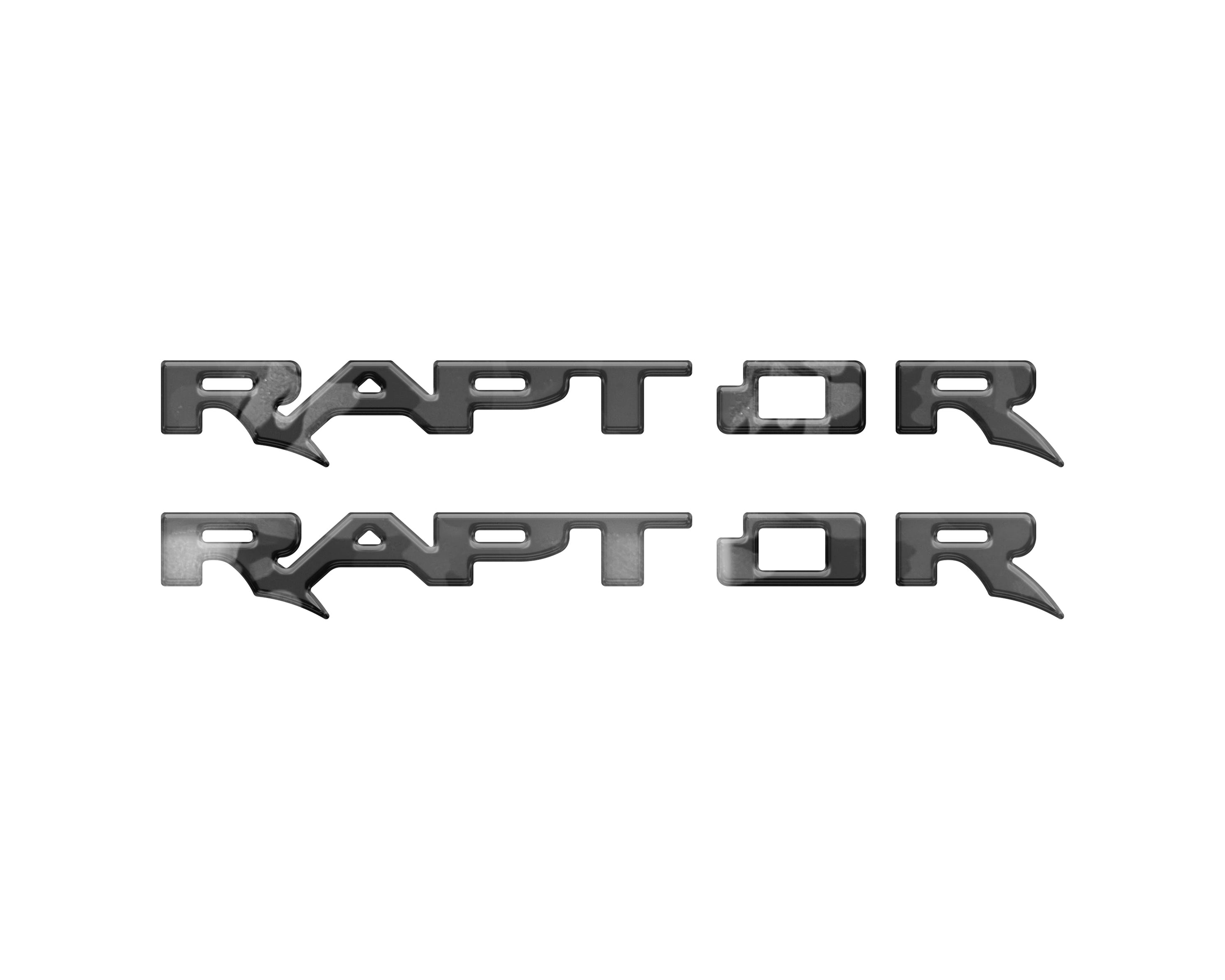 Raptor Running Board Emblem Overlays Fits 2024-2026 Ford Ranger Raptor ...
