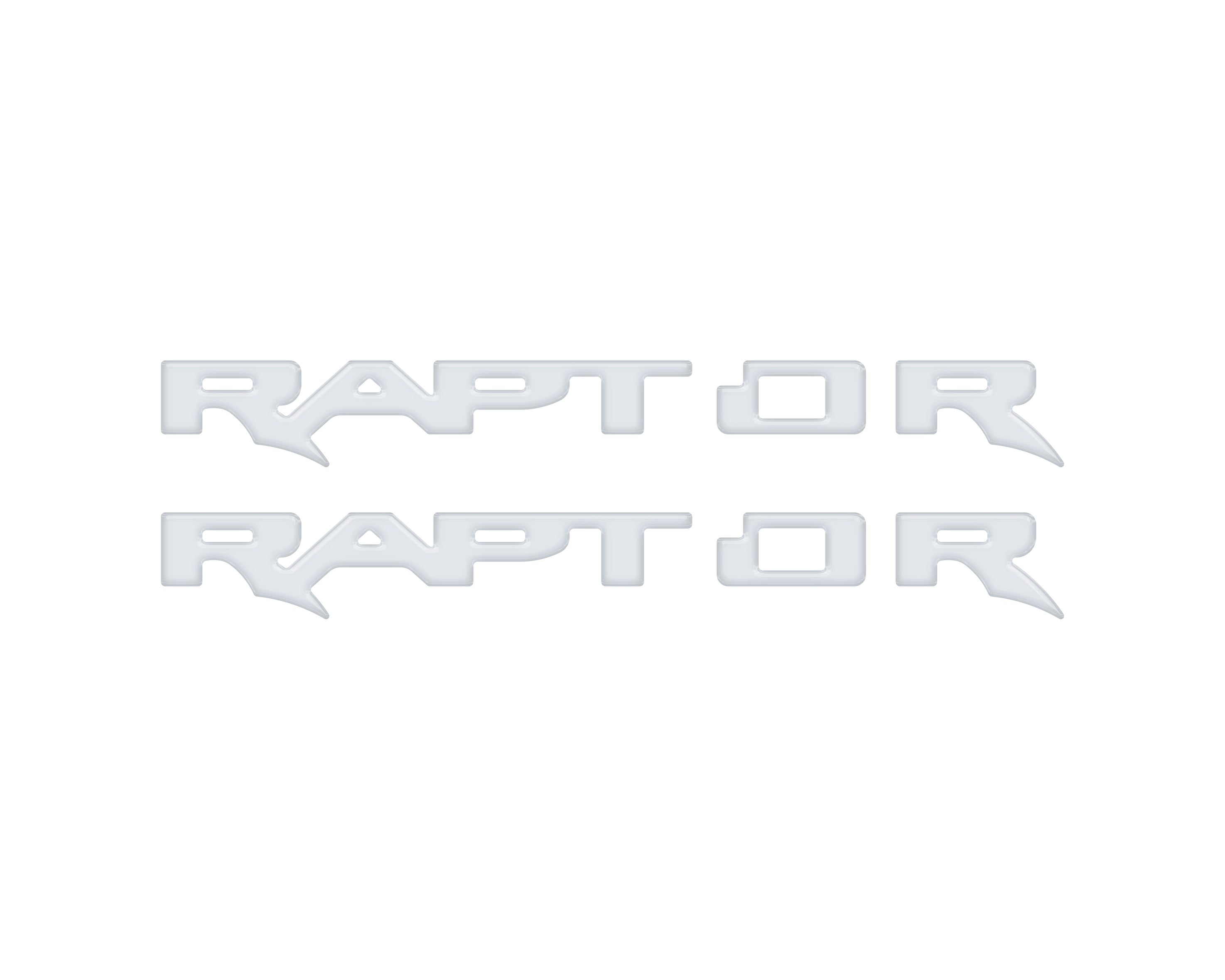 Raptor Running Board Emblem Overlays Fits 2024-2026 Ford Ranger Raptor ...
