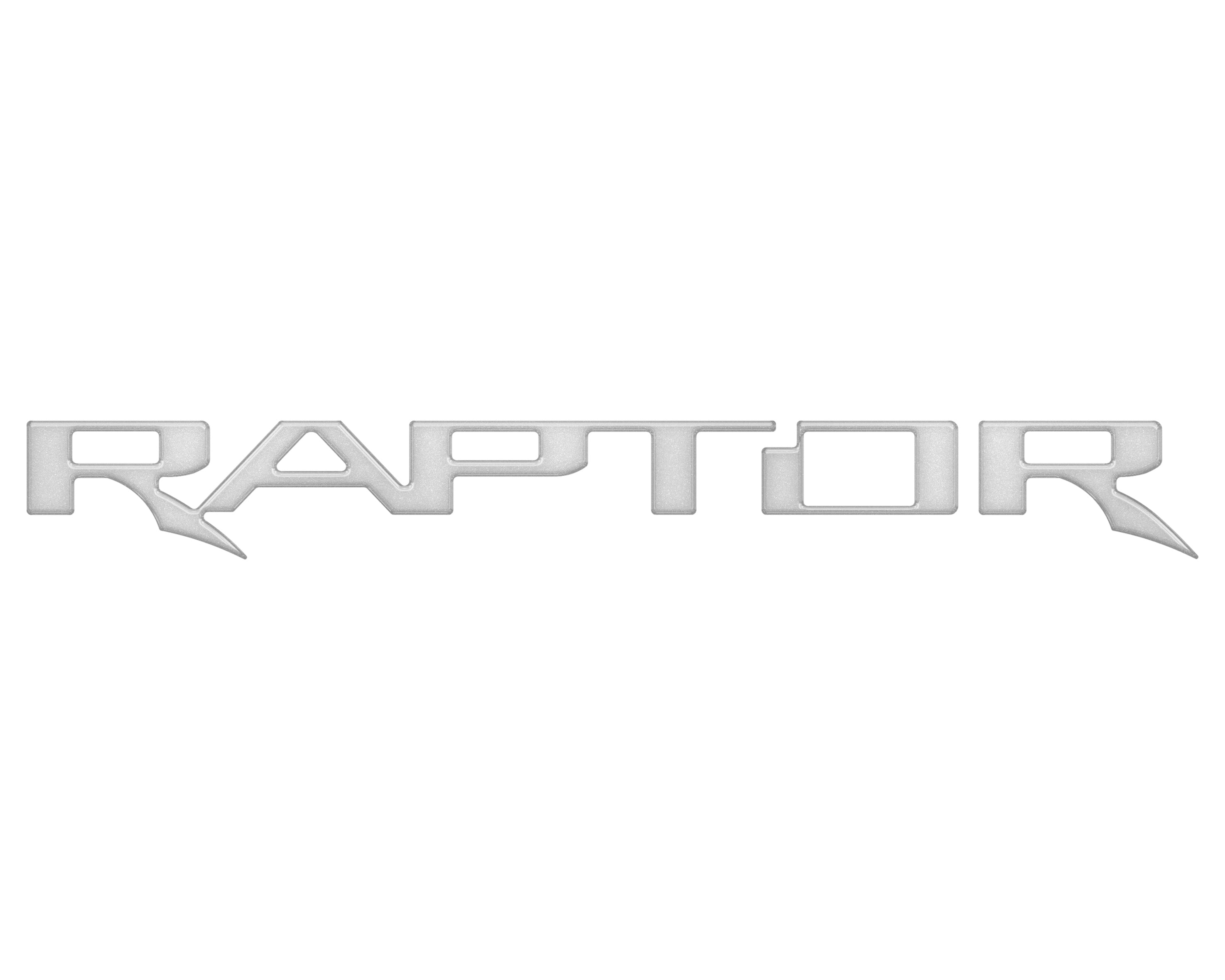 Raptor Tailgate Emblem Inserts Fits 2024-2026 Ford Ranger — Tufskinz.com