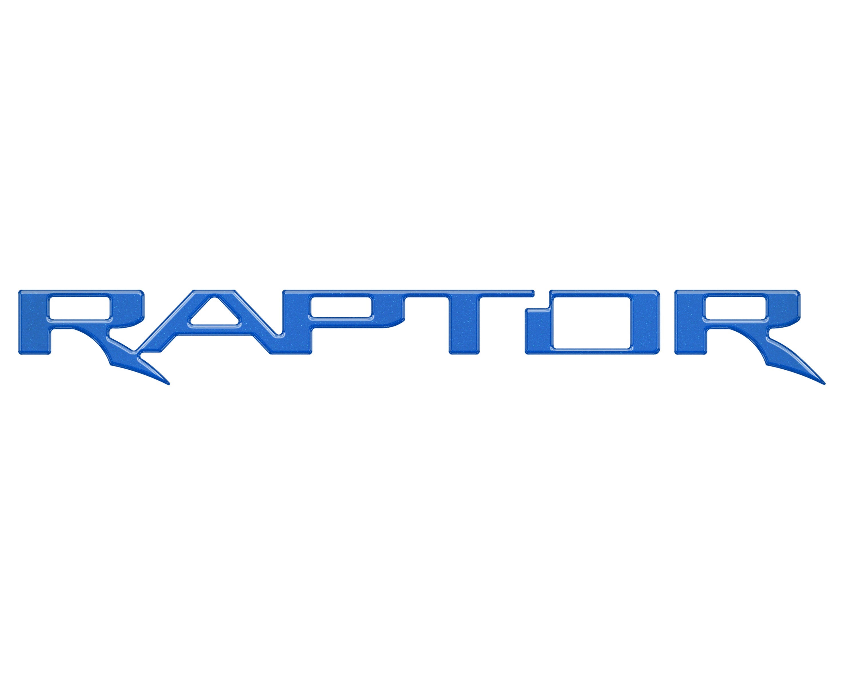 Raptor Tailgate Emblem Inserts Fits 2024-2026 Ford Ranger — Tufskinz.com