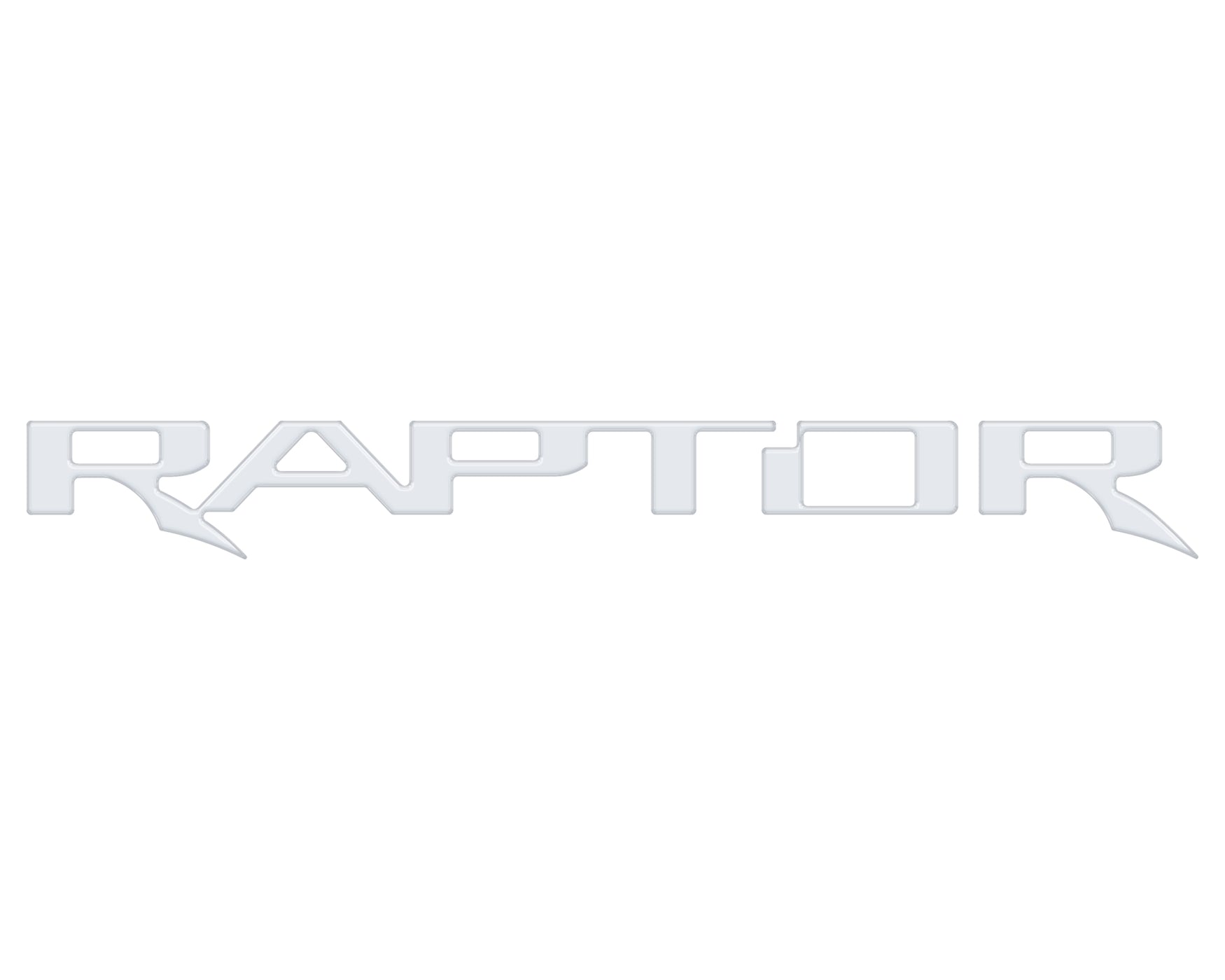 Raptor Tailgate Emblem Inserts Fits 2024-2026 Ford Ranger — Tufskinz.com