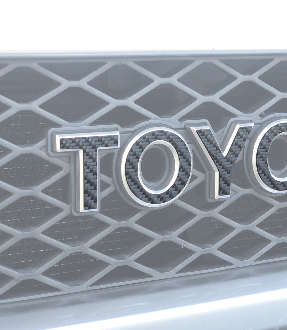 Grill Letter Overlays Fits 2006-2014 Toyota FJ Cruiser — Tufskinz.com