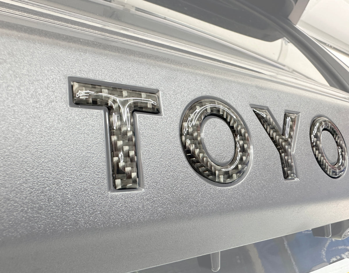 Liftgate Letter Inserts Fits 2025-2026 Toyota 4Runner — Tufskinz.com