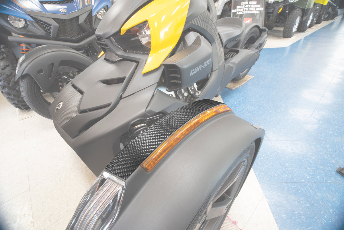 Top Wheel Fender Accent Fits 2019-2024 Can-Am Ryker — Tufskinz.com