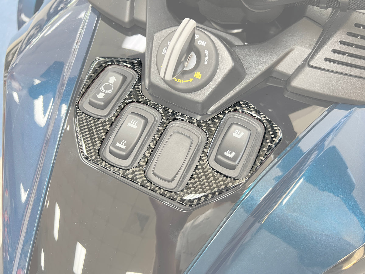 Center Console Switch Panel Accent Trim Fits 2024-2024 Can Am Spyder ...