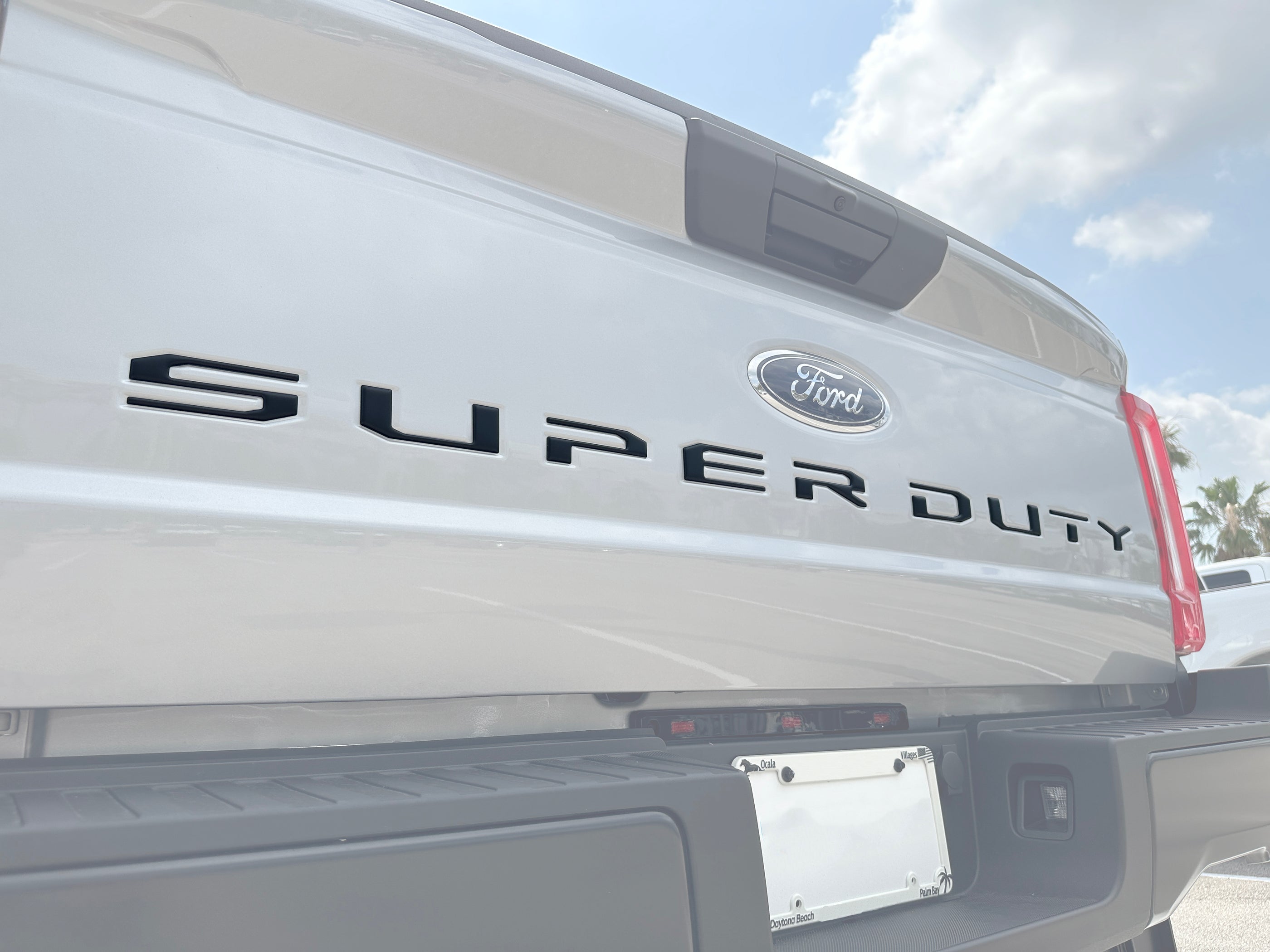 Tailgate Letter Inserts Fits 2023-2026 Ford Super Duty XL/XLT/STX/Trem ...