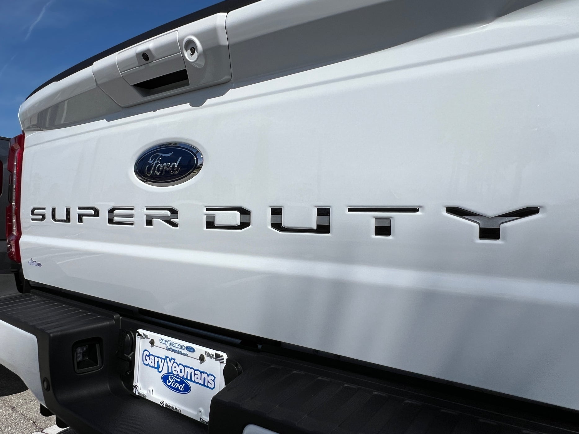 Tailgate Letter Inserts Fits 2023-2026 Ford Super Duty XL/XLT/STX/Trem ...