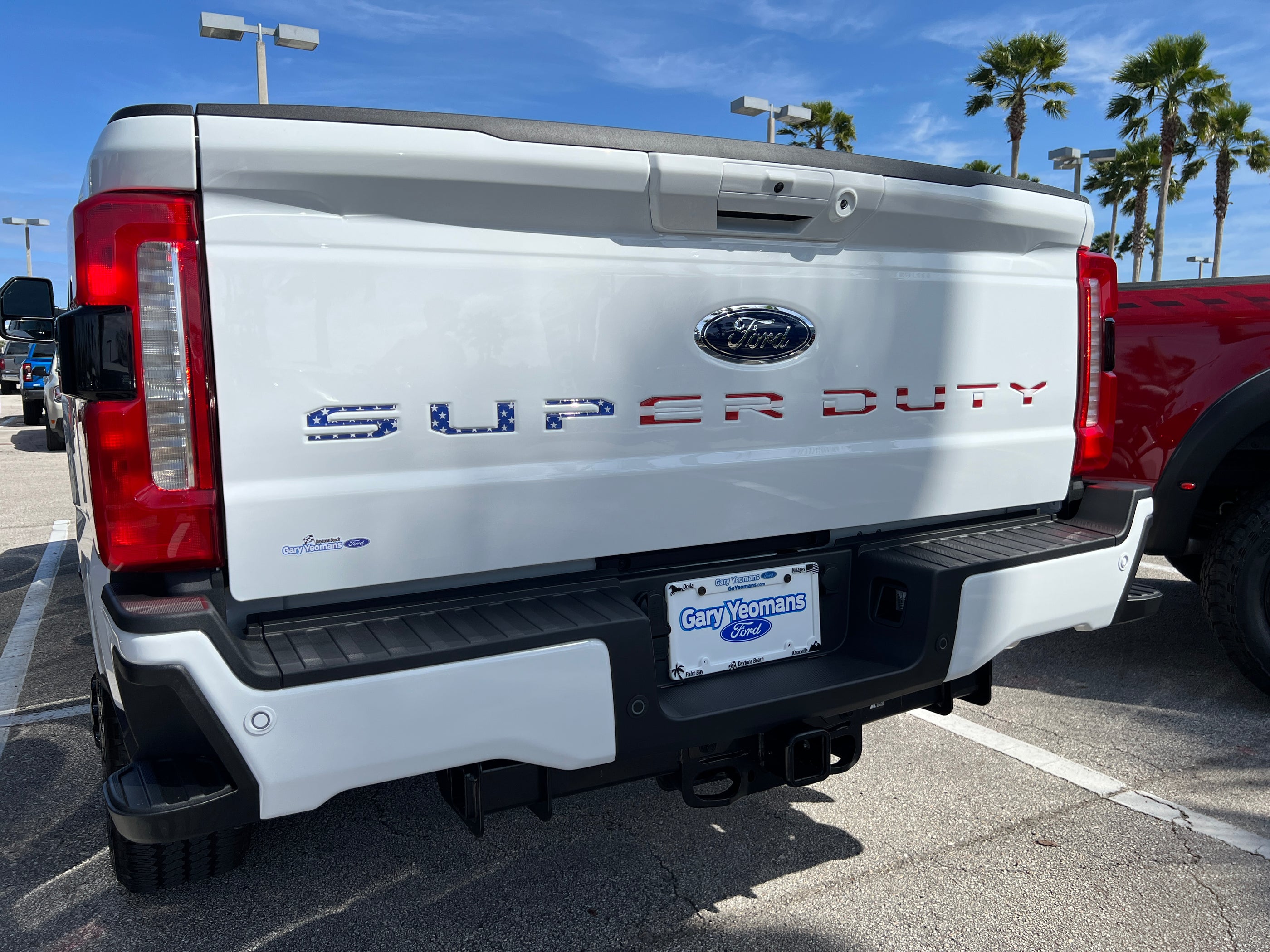 Tailgate Letter Inserts Fits 2023-2026 Ford Super Duty XL/XLT/STX/Trem ...