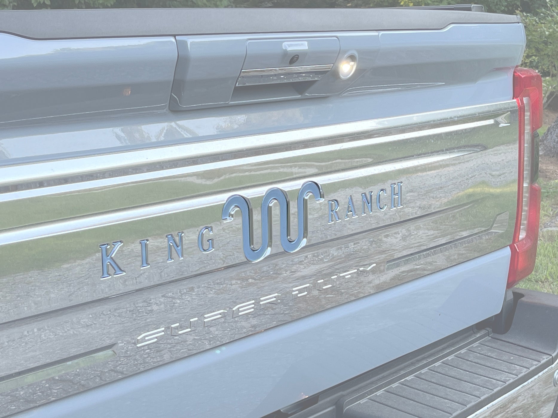 Tailgate Letter Inserts Fits 2023-2026 Ford Super Duty King Ranch ...