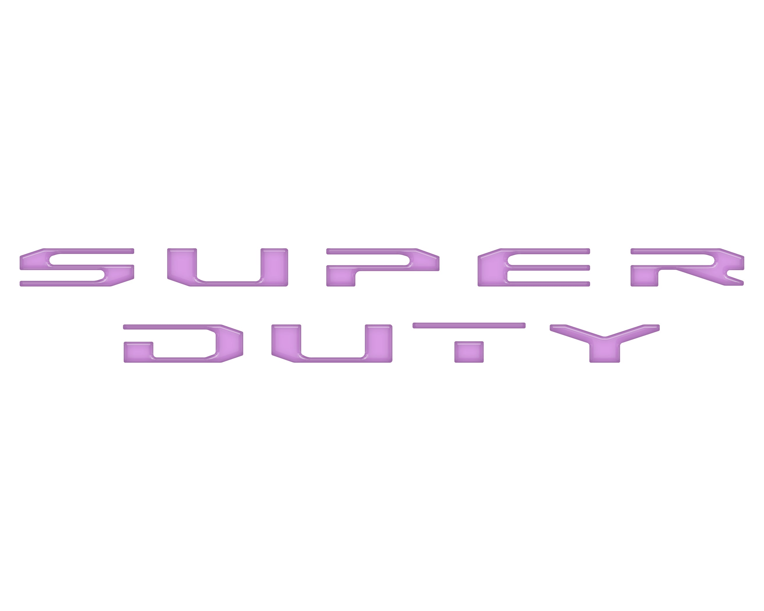 Tailgate Letter Overlays Fits 2023-2026 Ford King Ranch/Platinum/Limit ...