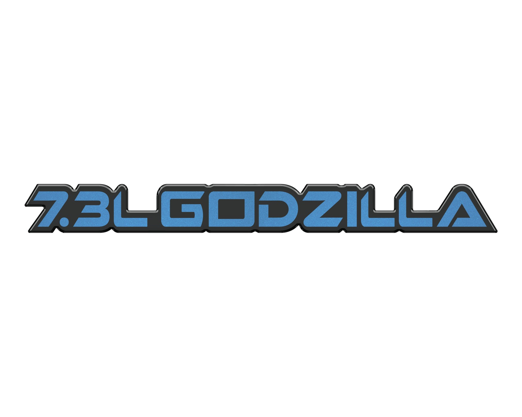 7.3L Godzilla Badge Fits 2020-2026 Ford Super Duty — Tufskinz.com