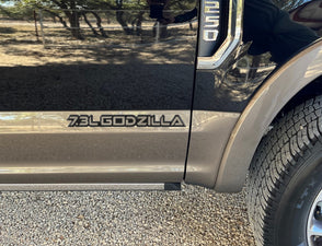 7.3L Godzilla Badge Fits 2020-2026 Ford Super Duty — Tufskinz.com