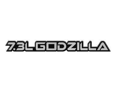 7.3L Godzilla Badge Fits 2020-2026 Ford Super Duty — Tufskinz.com