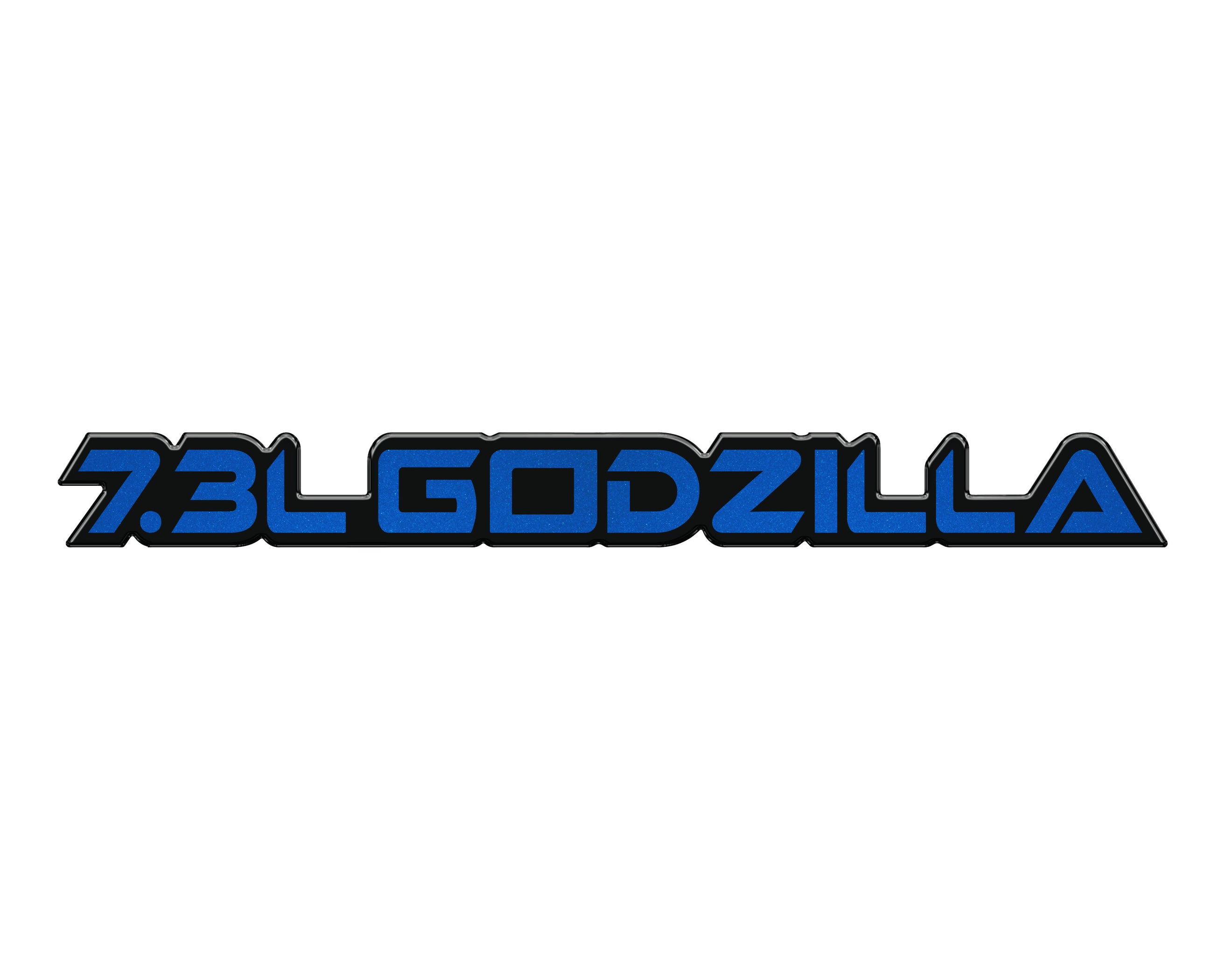 7.3L Godzilla Badge Fits 2020-2026 Ford Super Duty — Tufskinz.com