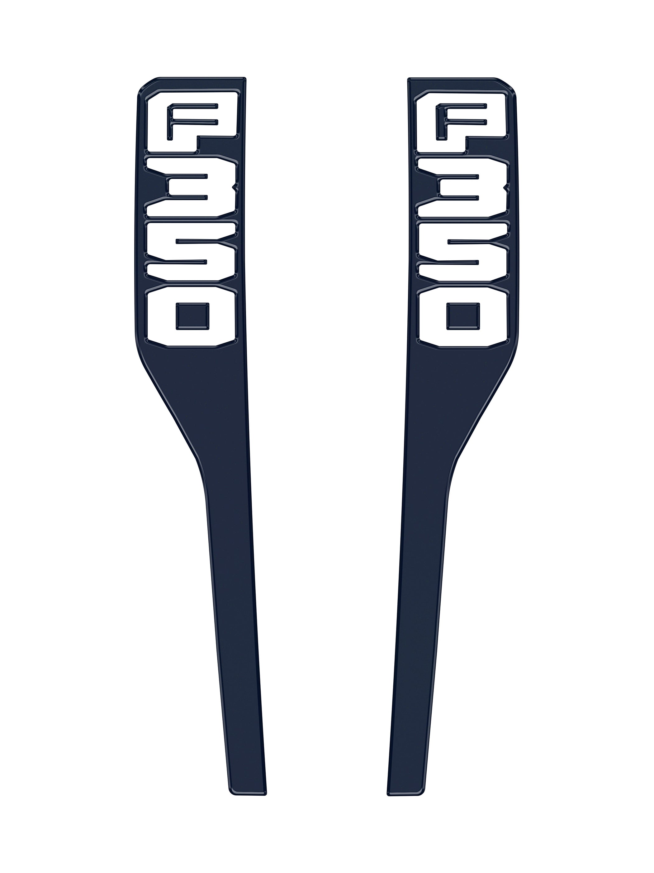 Front Fender Emblem Overlays Fits 2023-2026 Ford Super Duty — Tufskinz.com