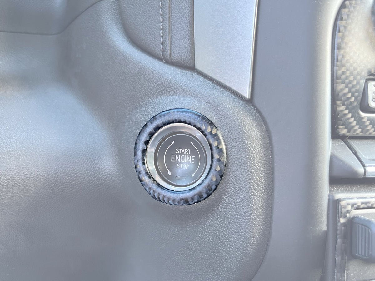 Key Ignition Ring Accent Trim Fits 2019-2023 Chevrolet Silverado ...