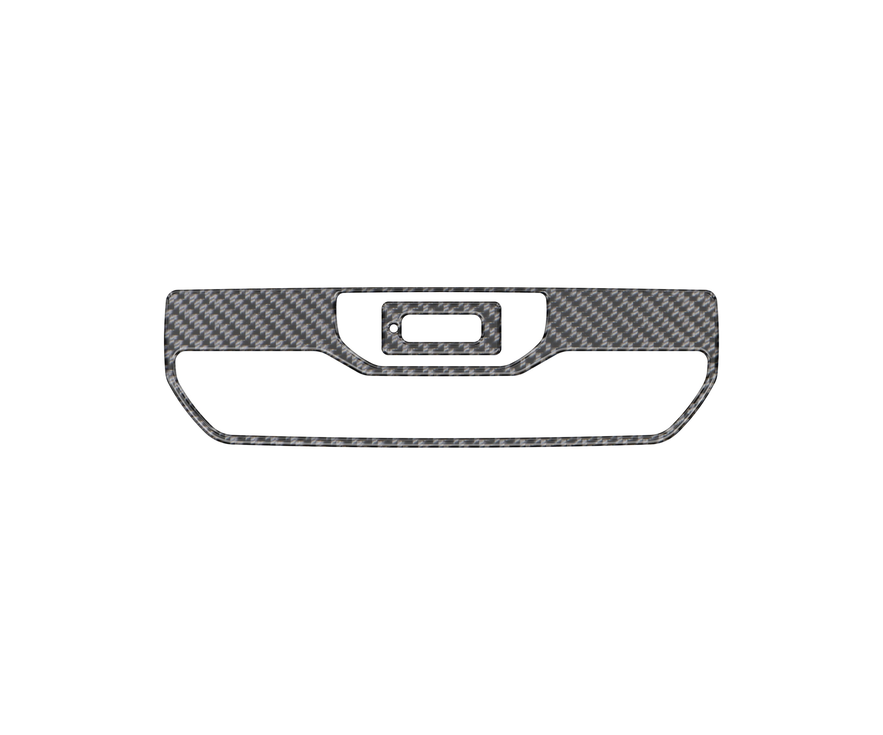 Tailgate Latch Accent Trim Fits 2022-2026 Chevrolet Silverado ...