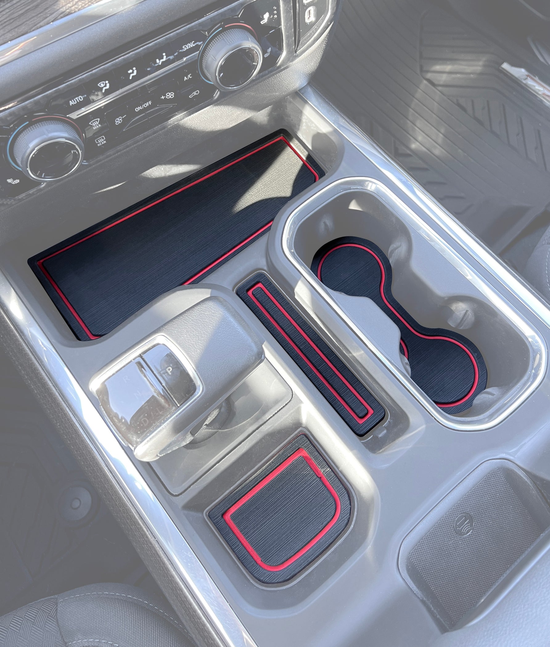 Center Console Foam Inserts Fits 2022-2026 Chevrolet Silverado ...