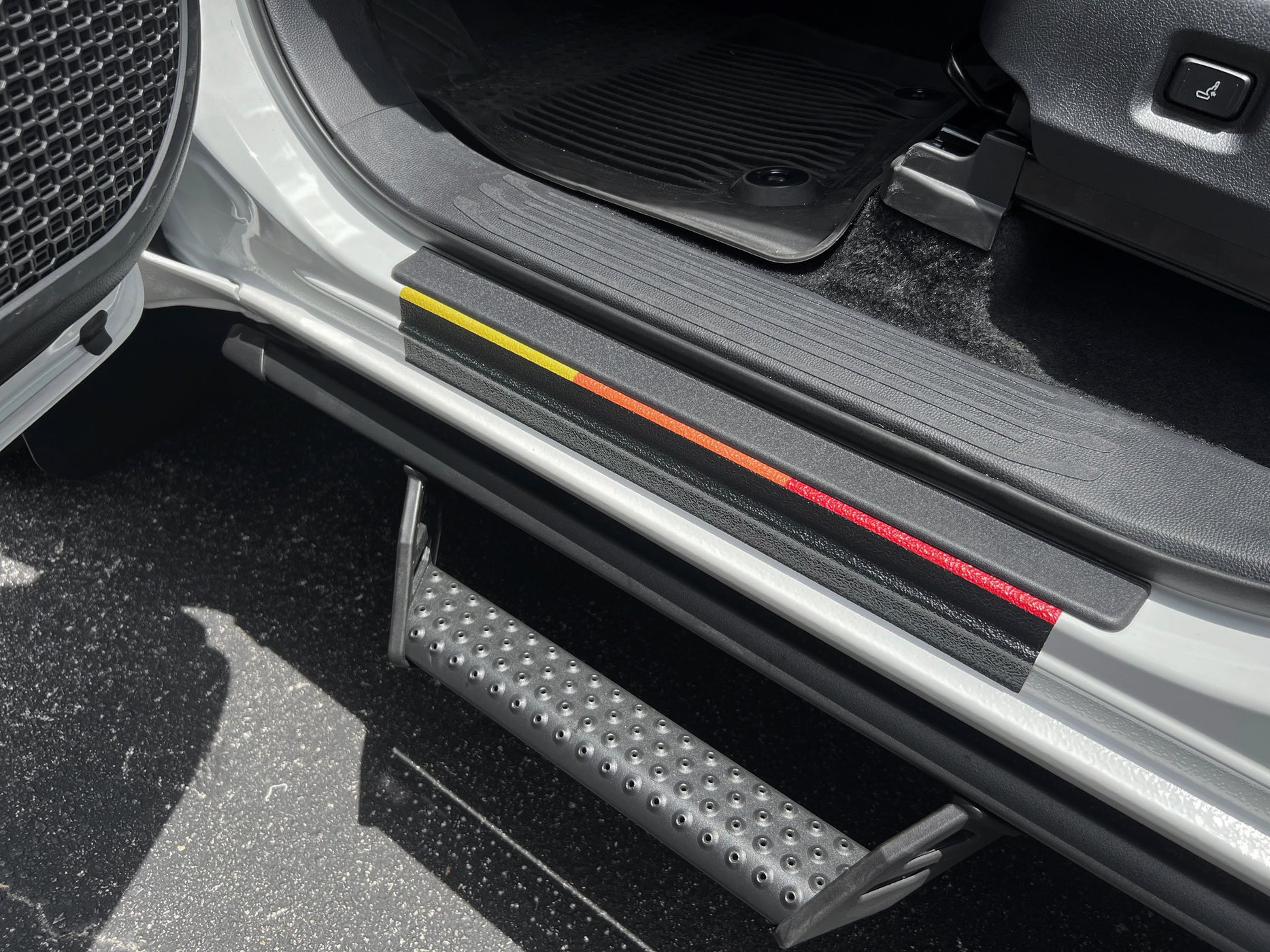 Door Sill Protection Overlays Fits 2024-2026 Toyota Tacoma — Tufskinz.com