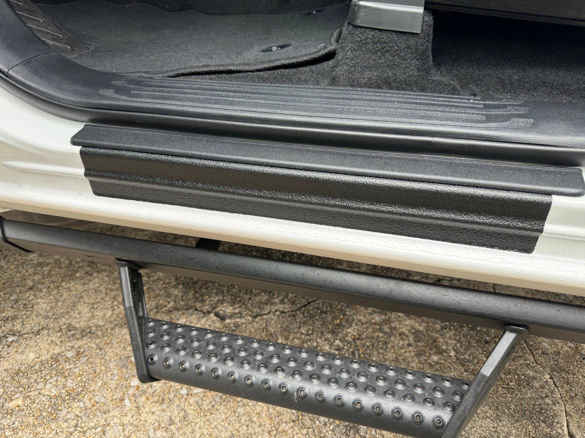 Door Sill Protection Overlays Fits 2024-2026 Toyota Tacoma — Tufskinz.com