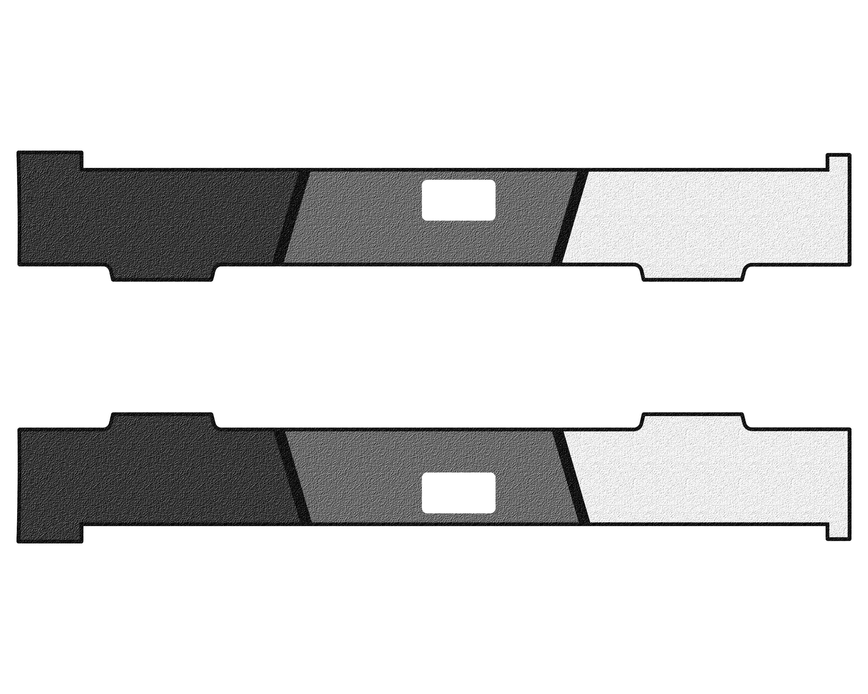 Inner Bedside Overlays Fits 2024-2024 Toyota Tacoma(without Truck Bed ...