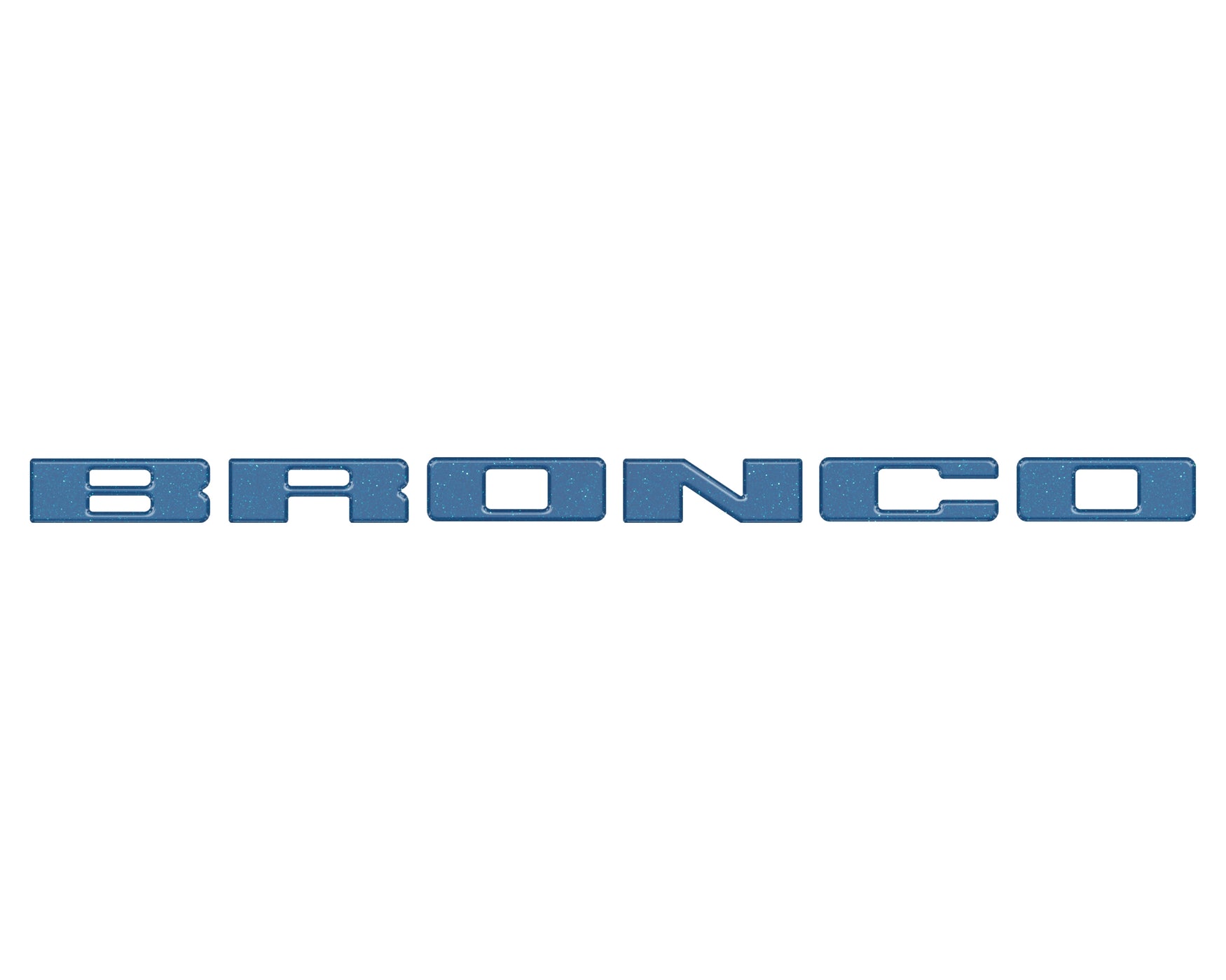 Front Grille Letters Overlays Fits 2021-2026 Ford Bronco Sport ...