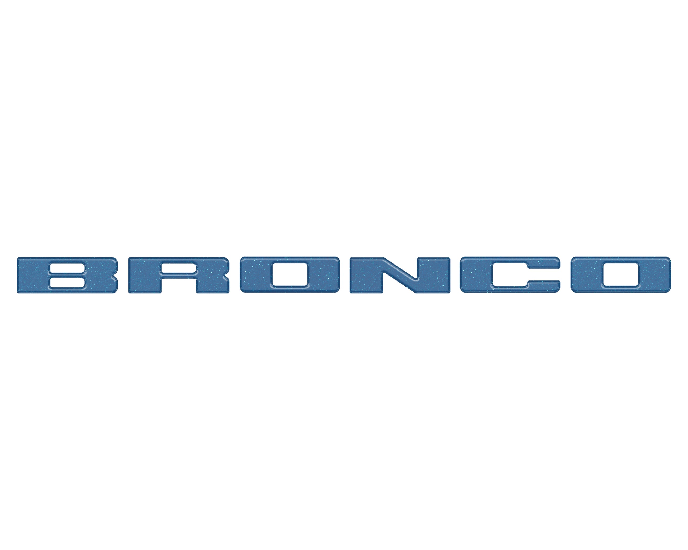 Front Grille Letters Overlays Fits 2021-2024 Ford Bronco Sport ...