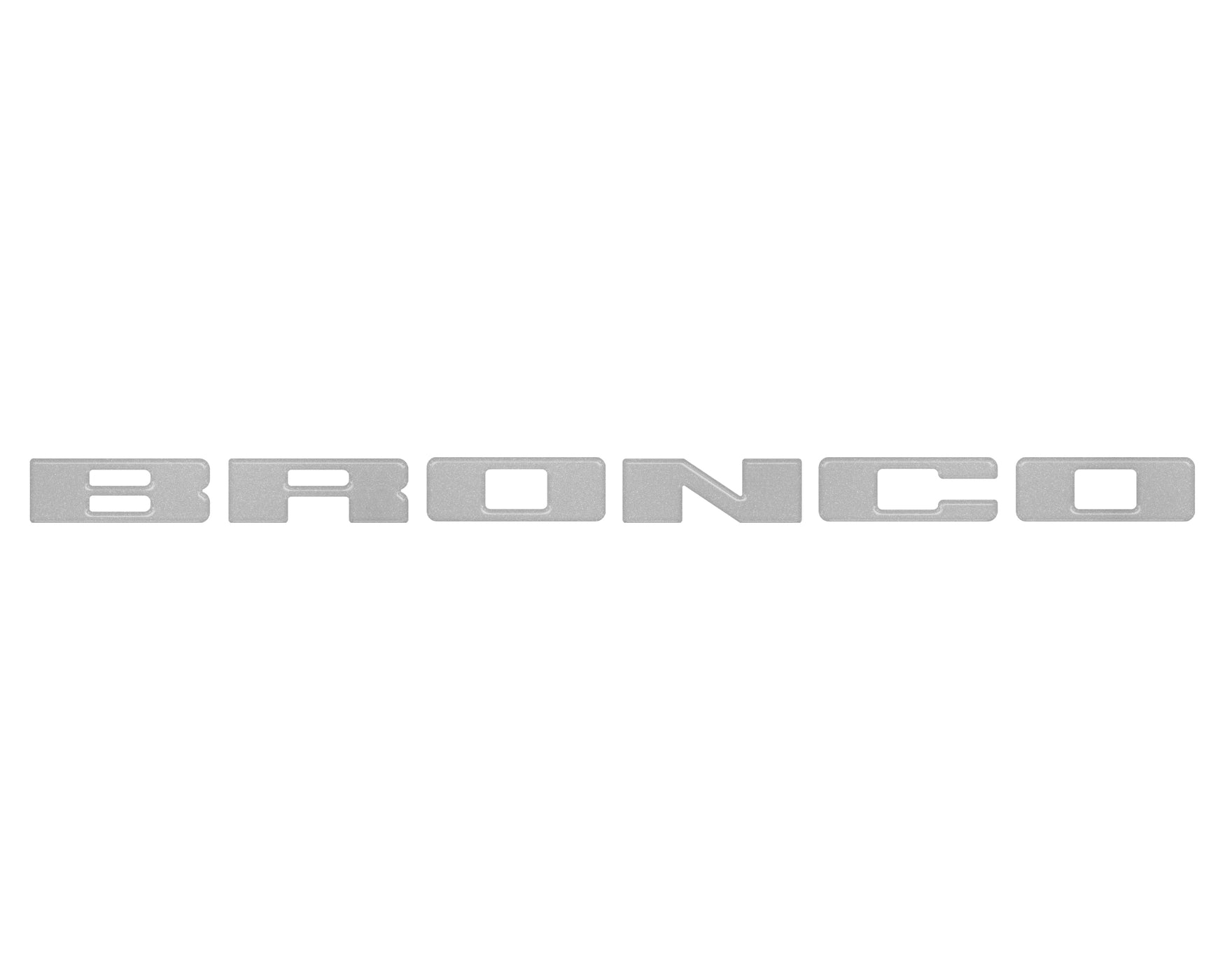 Front Grille Letters Overlays Fits 2021-2024 Ford Bronco Sport ...