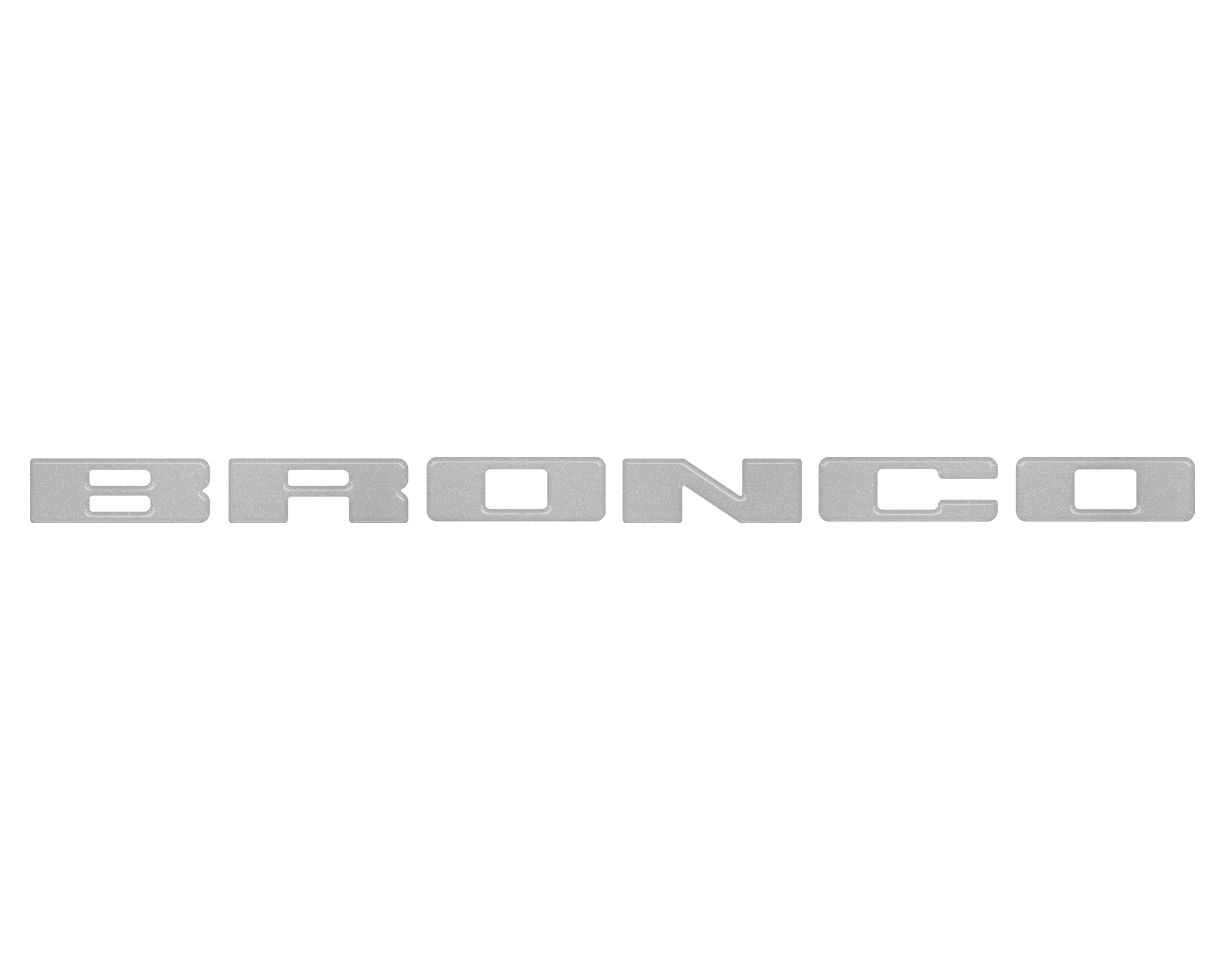 Front Grille Letters Overlays Fits 2021-2024 Ford Bronco Sport ...
